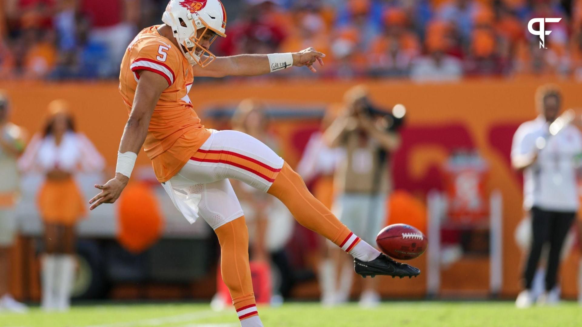 WATCH: Buccaneers Punter Jake Camarda Uses Helmet as a Weapon During ...