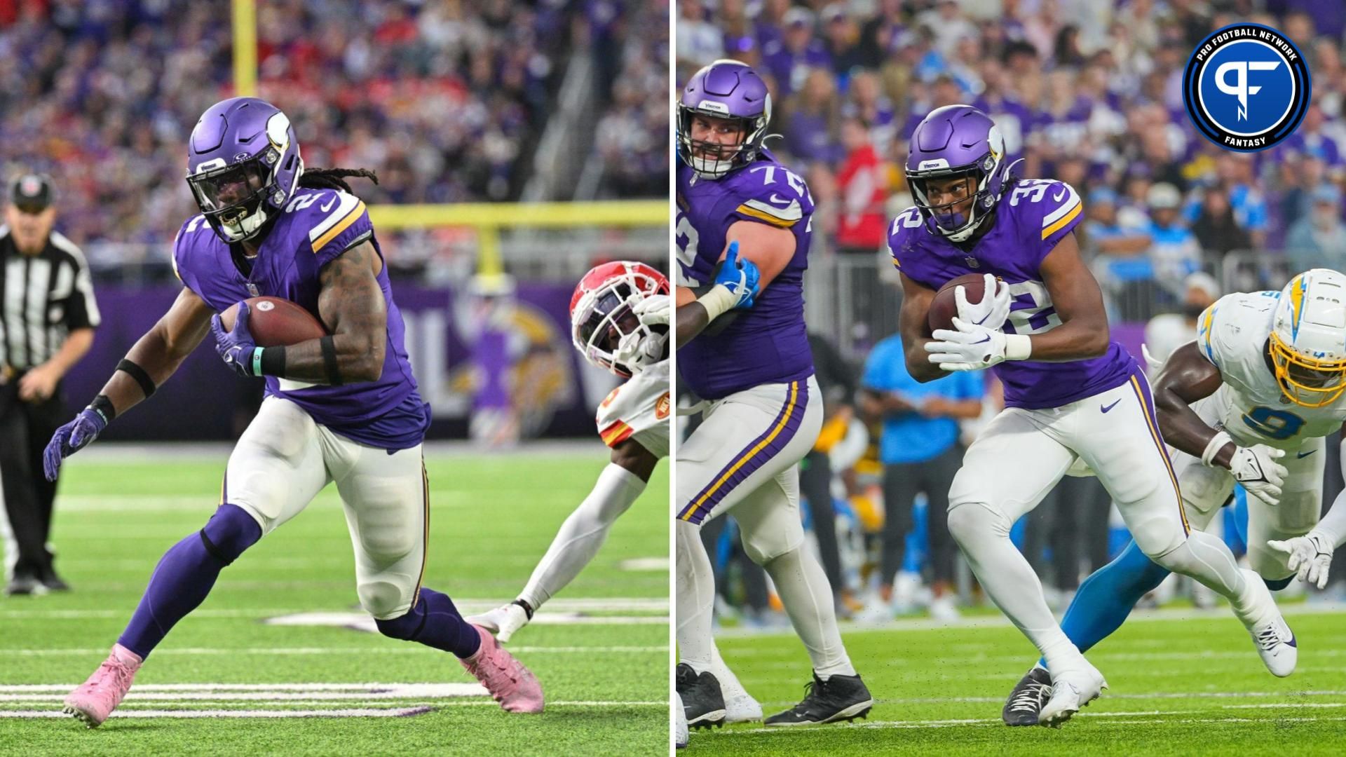 Should You Start Alexander Mattison or Ty Chandler in Fantasy Football Week 10?