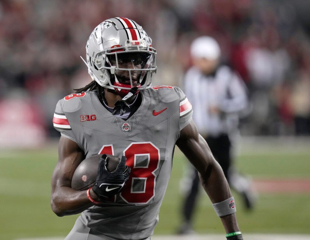 Marvin Harrison Jr. Dominates First Quarter Against Michigan State ...
