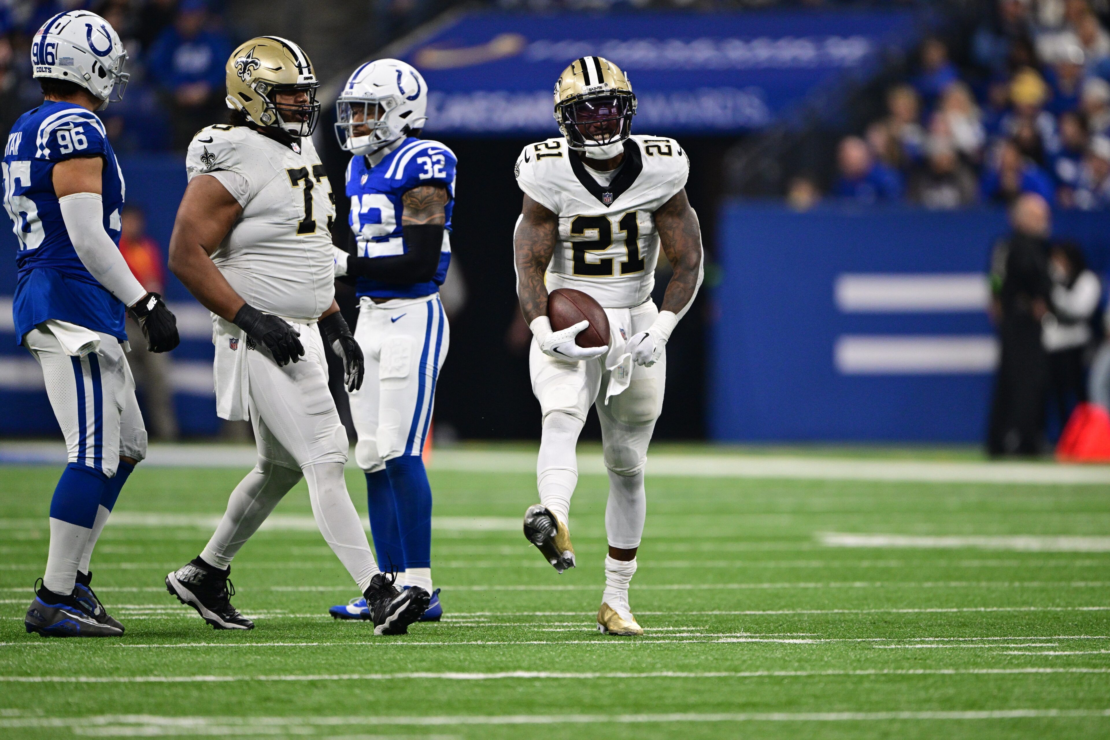 Jamaal Williams Injury Update: Veteran RB Latest Saint To Go Down Sunday