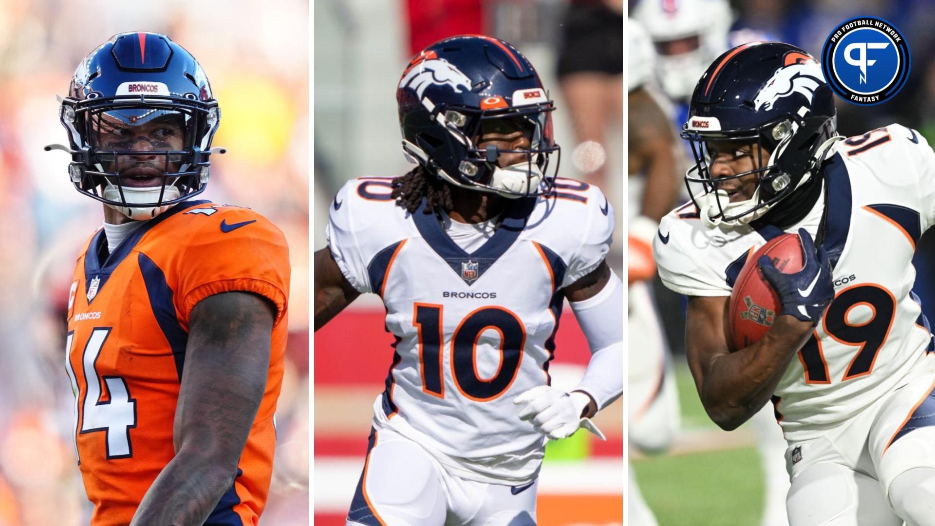 Should You Start Courtland Sutton, Jerry Jeudy, or Marvin Mims Jr. for Fantasy Football in Week 13?