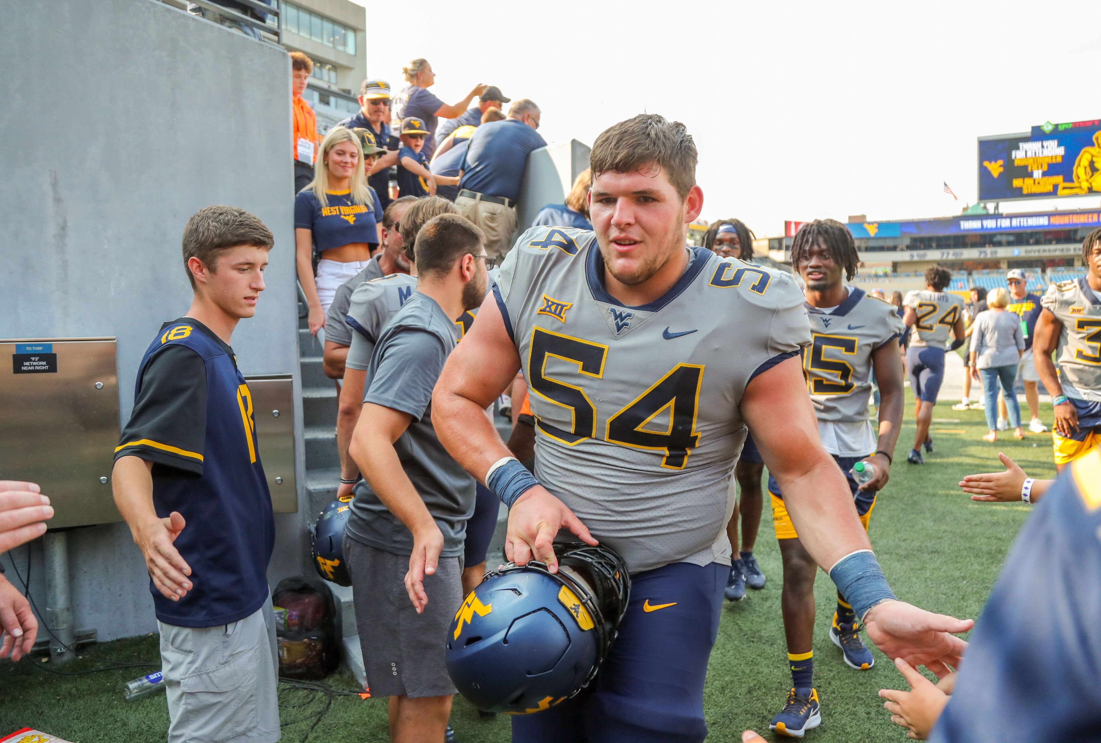Zach Frazier's Draft Profile | West Virginia, C Scouting Report