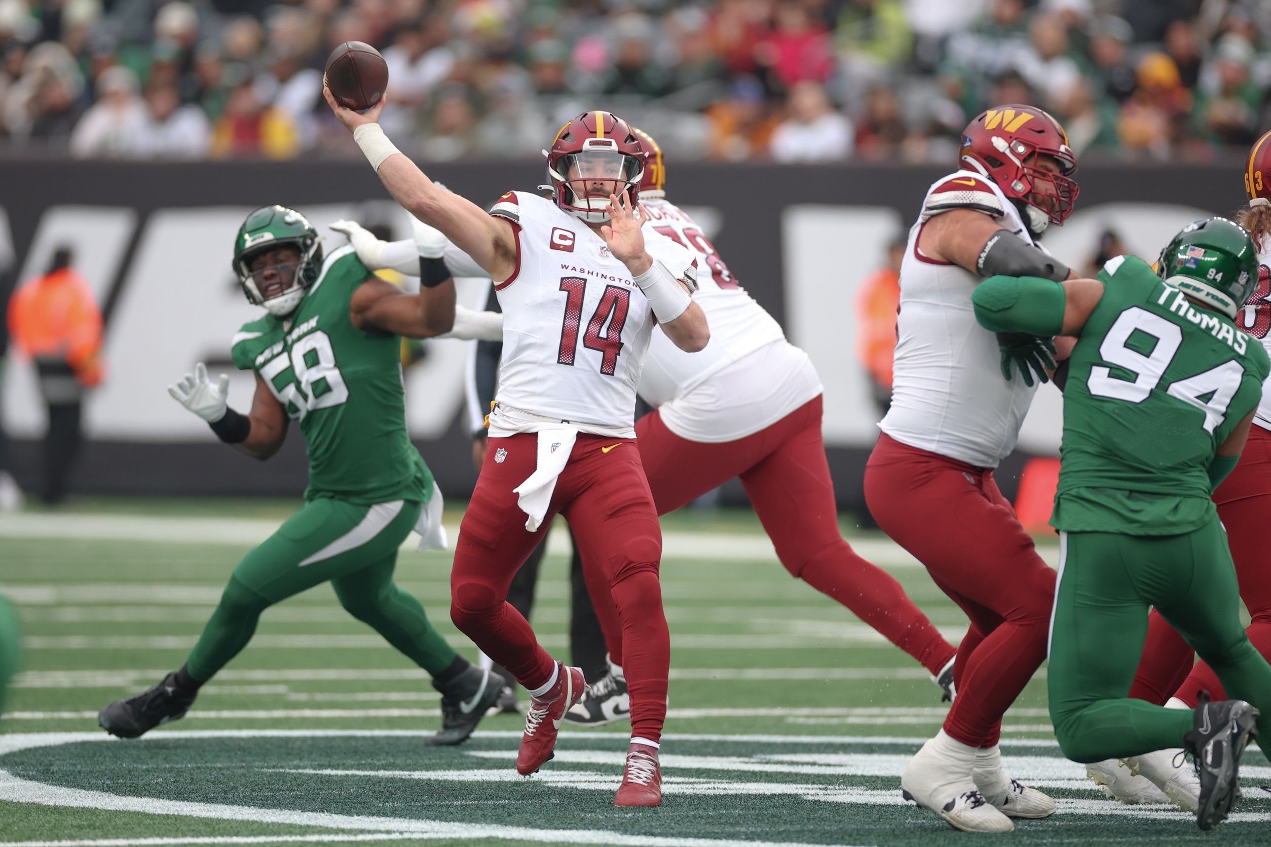 What Happened to Sam Howell? Commanders QB Benched for Jacoby Brissett ...