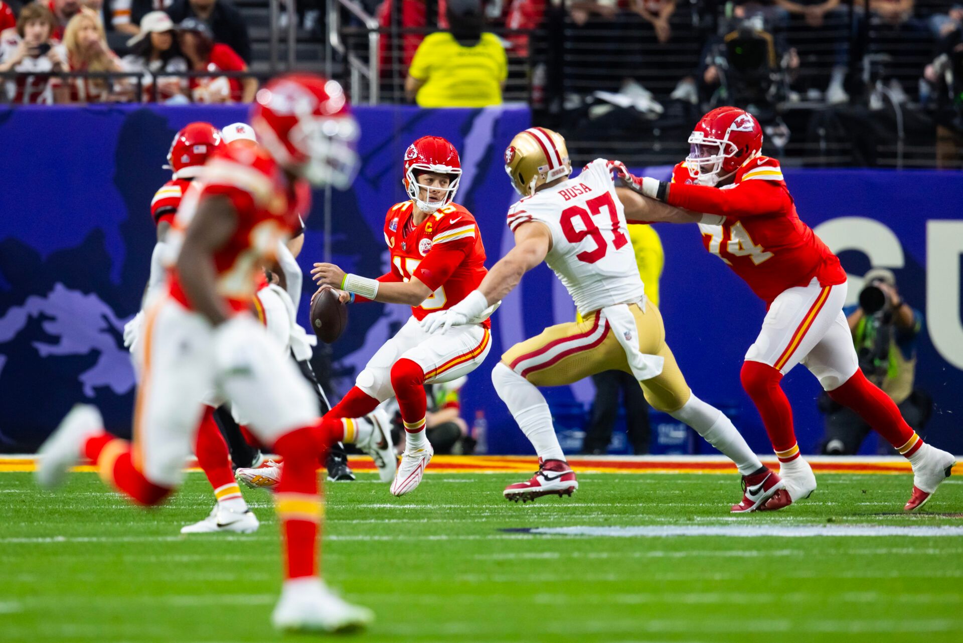 Chris Jones, Chiefs Knew Patrick Mahomes Would Win Super Bowl 58 in OT -- 'We Need Pat Vick'