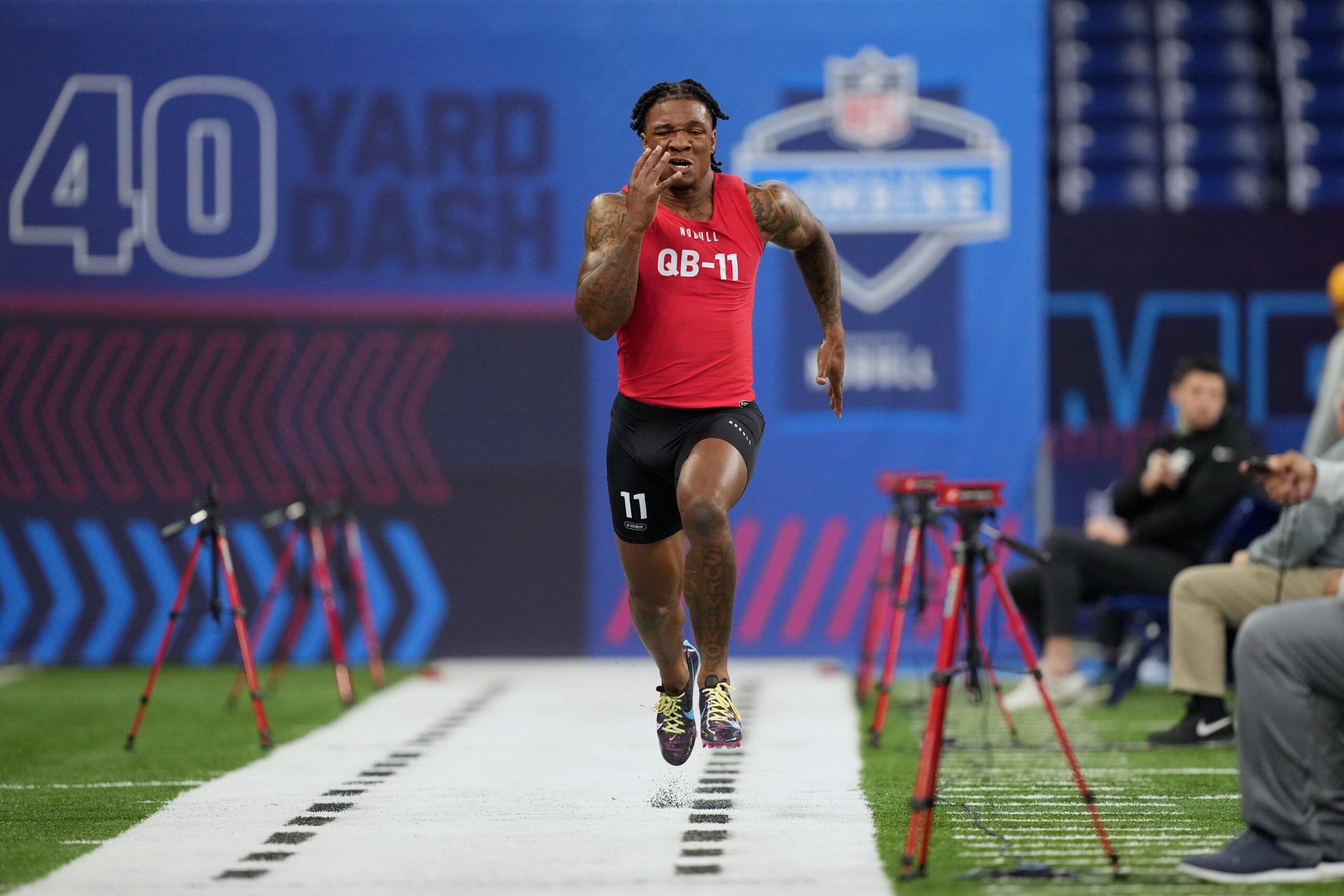 When Will QBs Run the 40-Yard Dash at the 2024 NFL Combine?