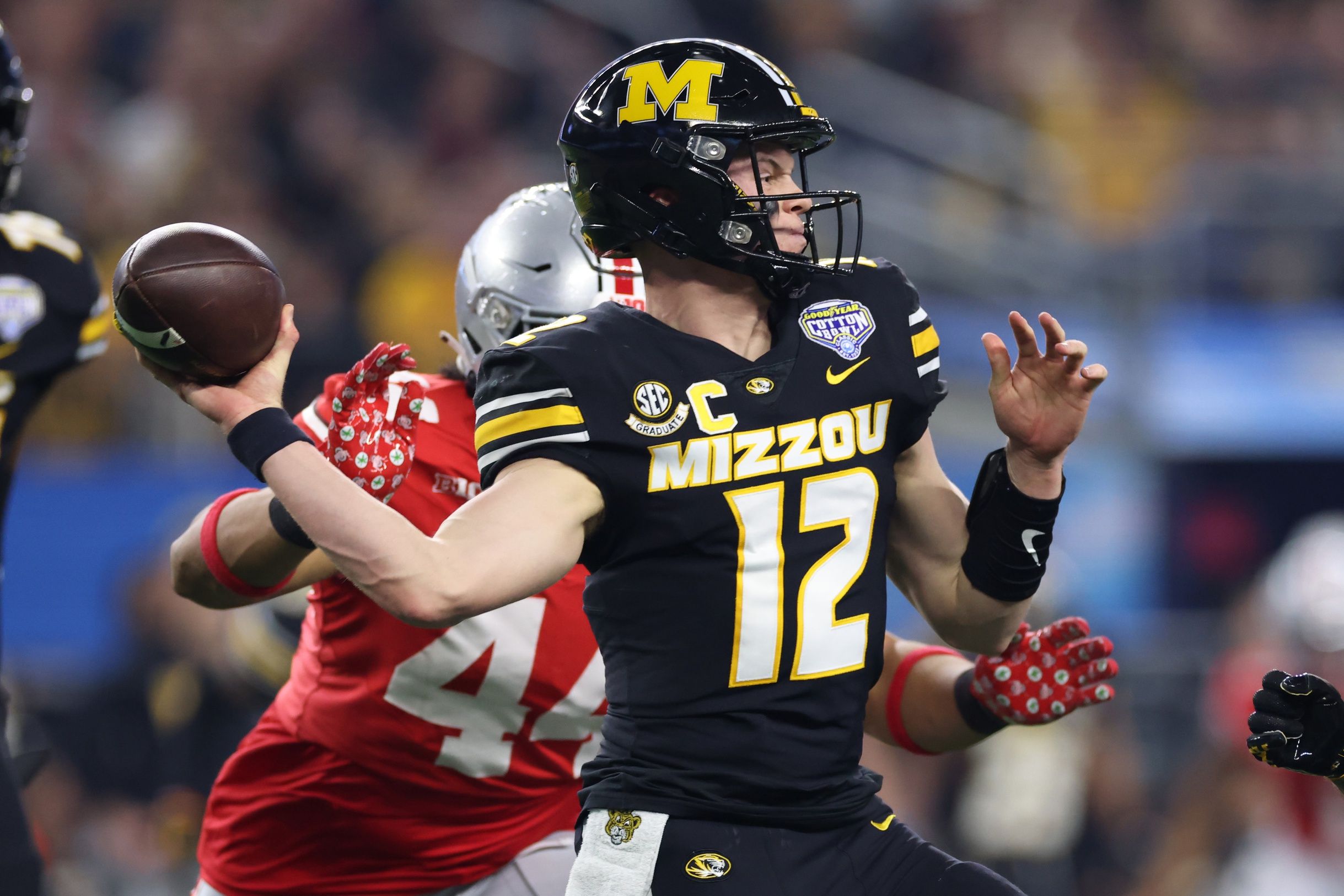 Brady Cook's Draft Profile | Missouri, QB Scouting Report