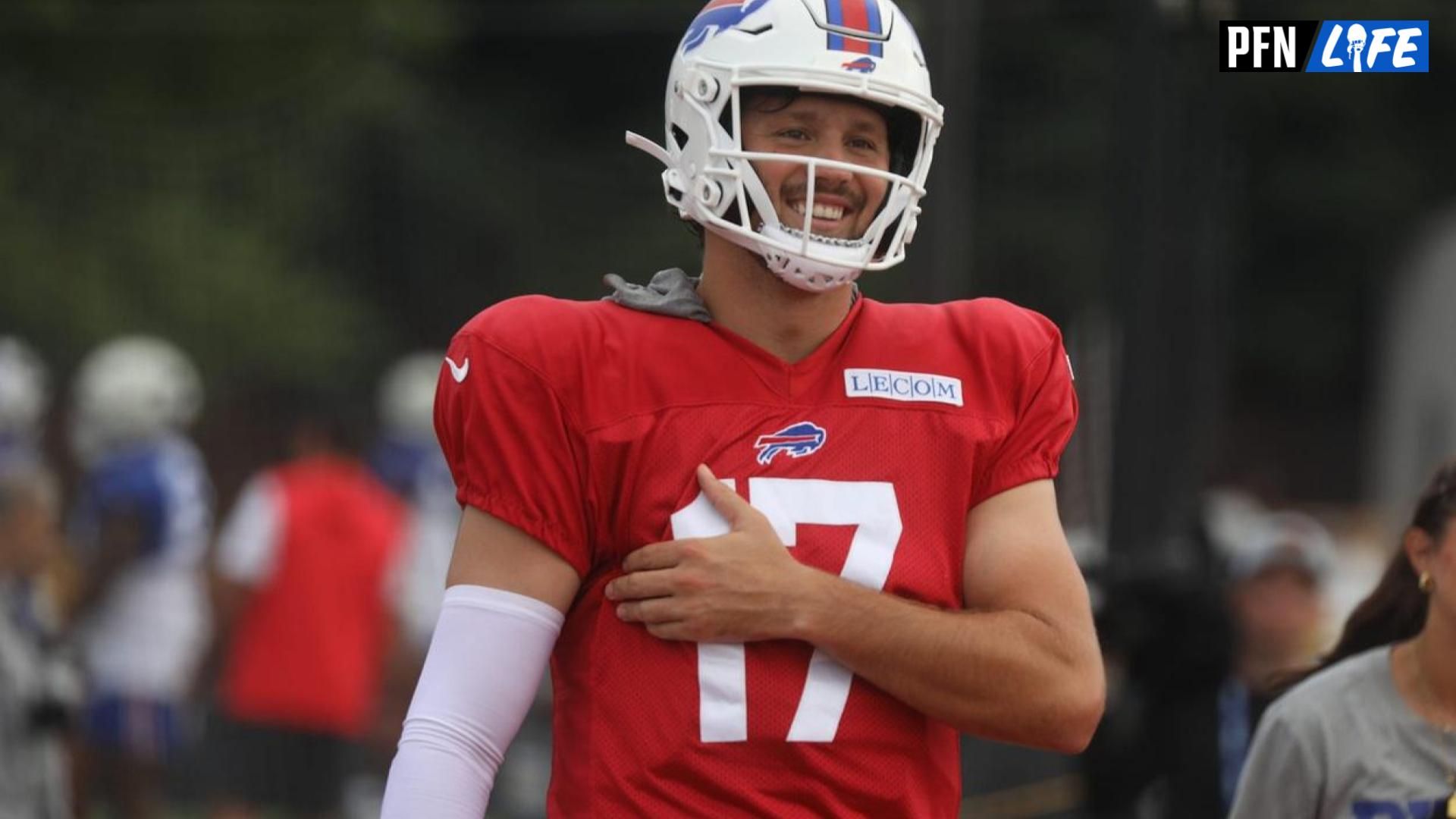 Bills QB Josh Allen Steals Show in Hilarious Milk-Tasting Video