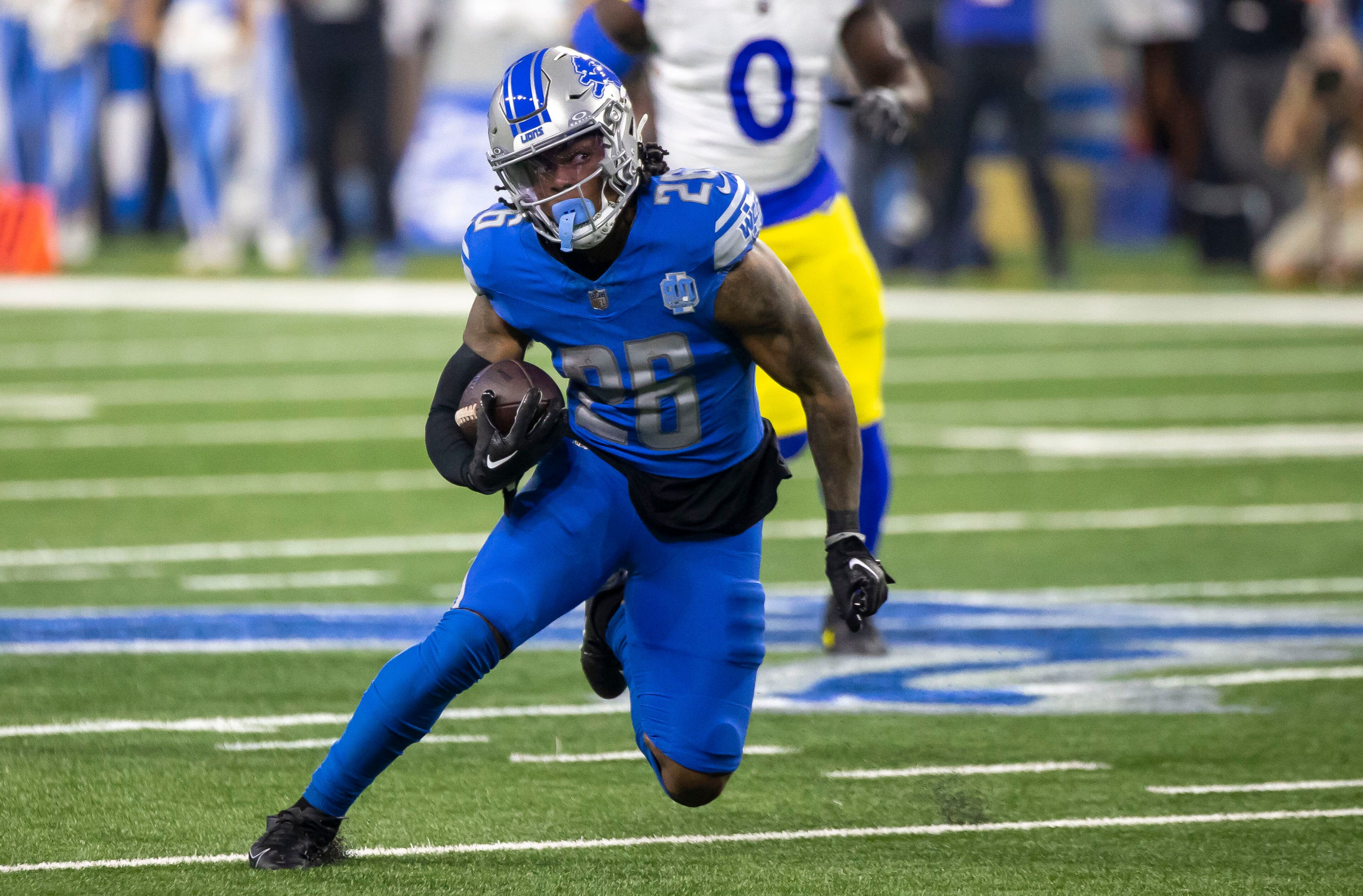 Best Pass-Catching RB On All NFC North Teams: Jahmyr Gibbs, Aaron Jones ...