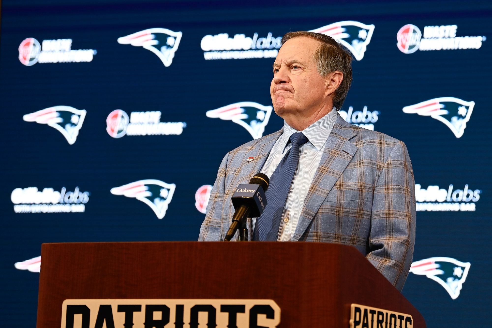 NFL World Reacts to Bill Belichick's Surprise Criticism of Rookie Caleb ...