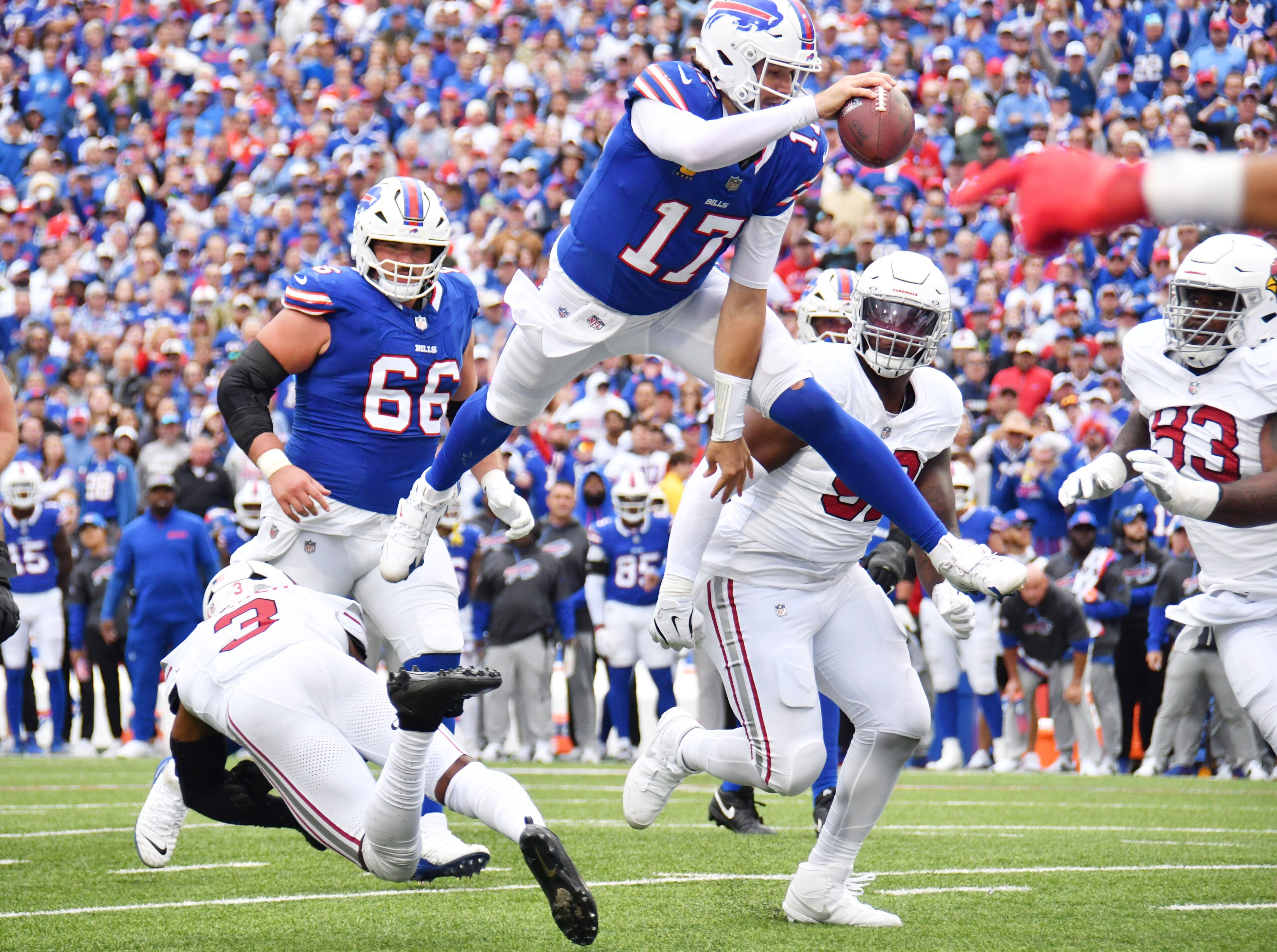 No Diggs, No Problem: Josh Allen and Bills Offense Erupt in First Game ...