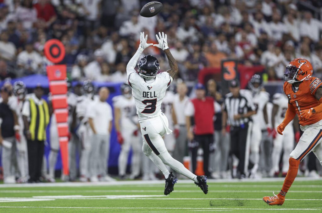 Tank Dell Injury Update: Latest News Surrounding the Texans WR in Week 3