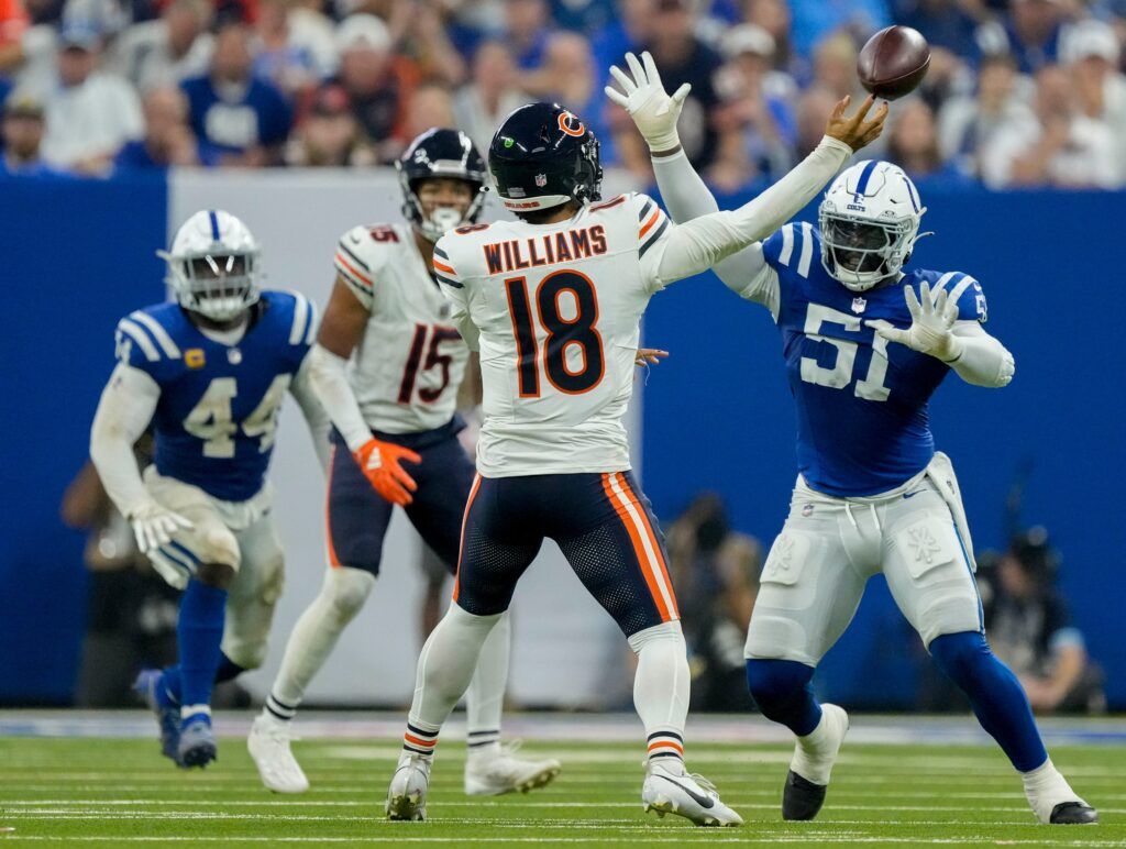 Bears vs. Colts Observations: Caleb Williams Throws First Career TD ...