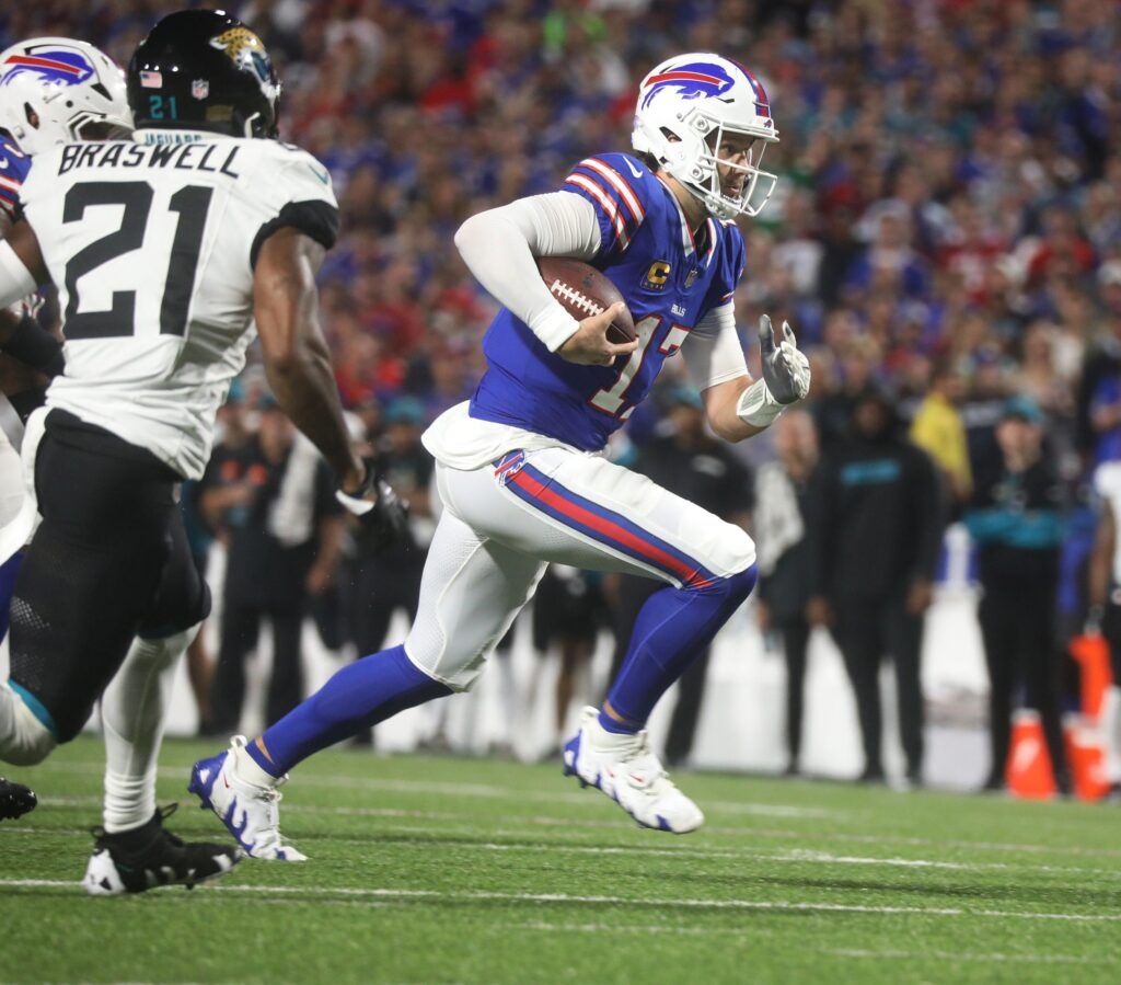 Josh Allen Emerges as Early NFL MVP Favorite After Stellar Monday Night ...