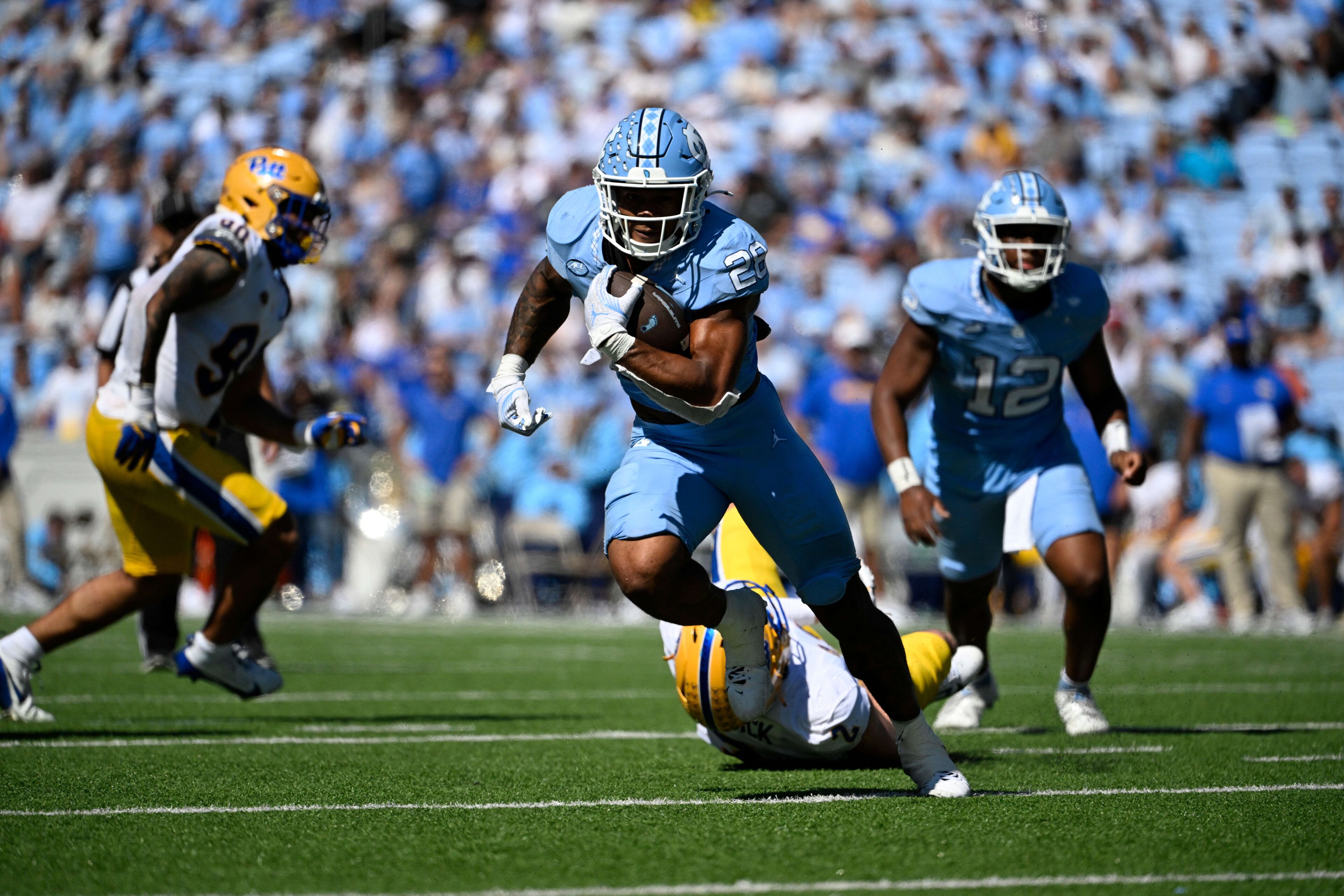 Omarion Hampton NFL Draft Hub: 2025 Mock Draft and Scouting Report ...
