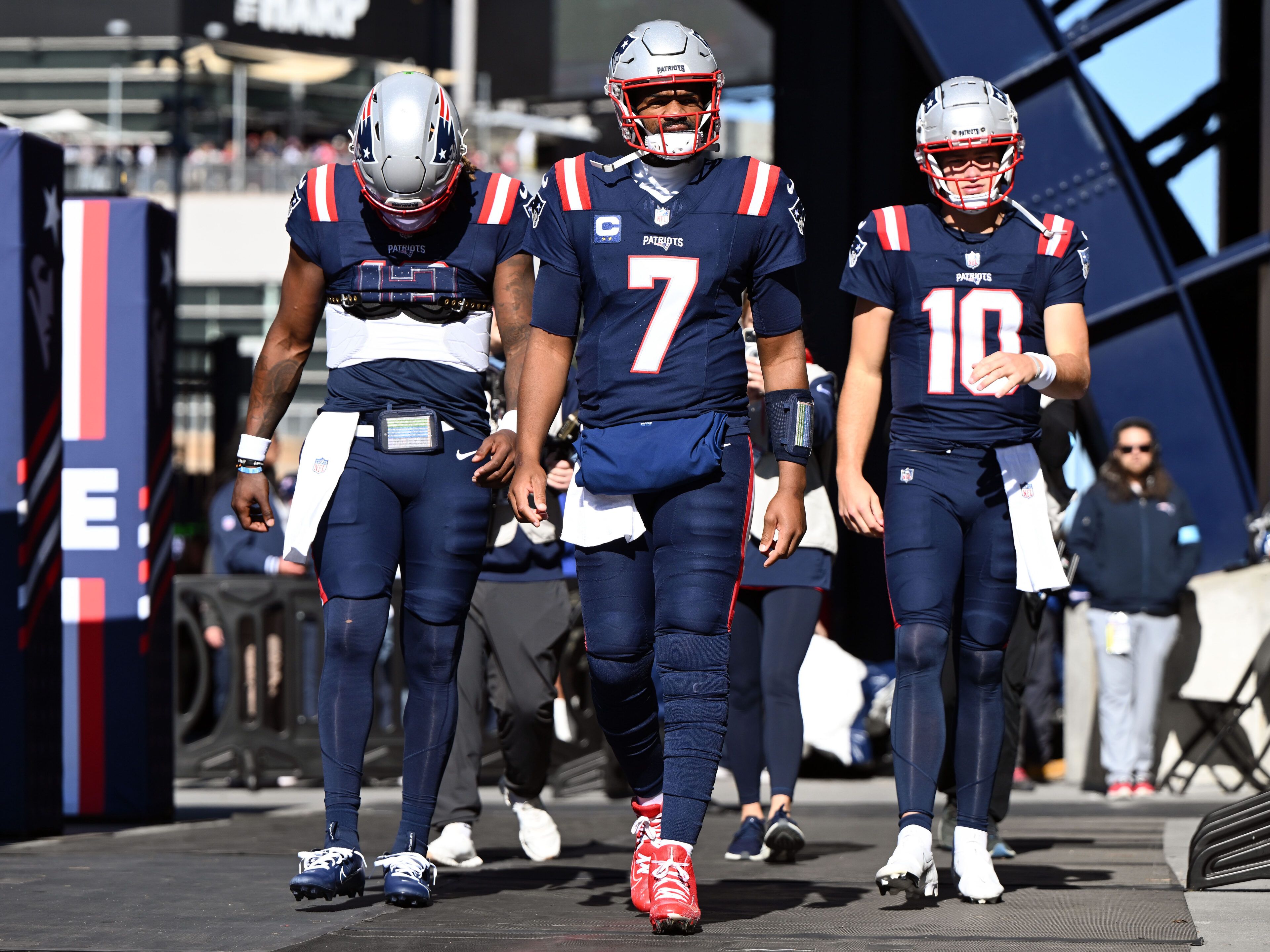 Jacoby Brissett Up, Kayshon Boutte Down: 3 Studs, 3 Duds From Patriots ...