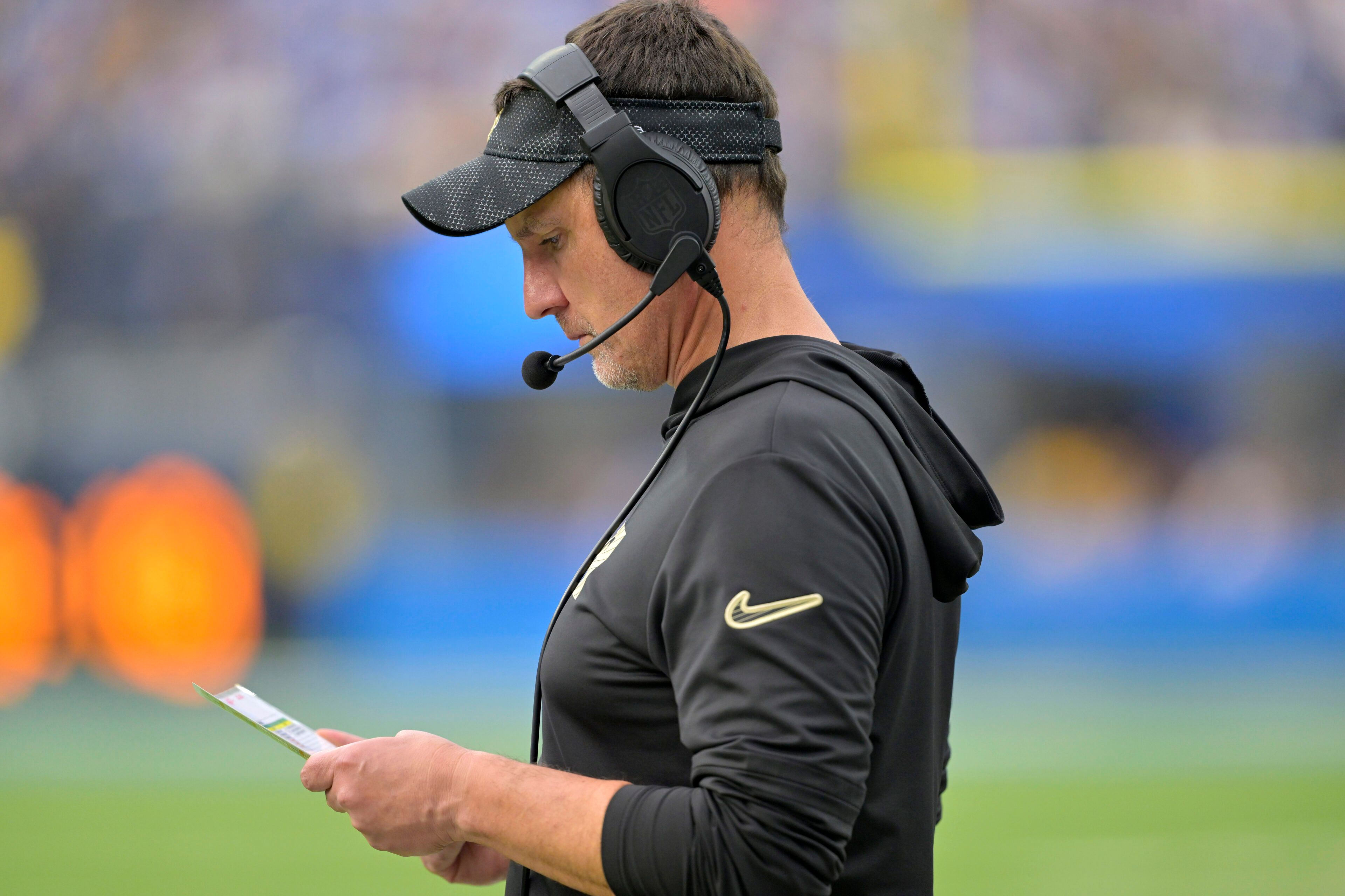 NFL Hot Seat Coaches 2024: Dennis Allen Fired, Matt Eberflus Feeling ...