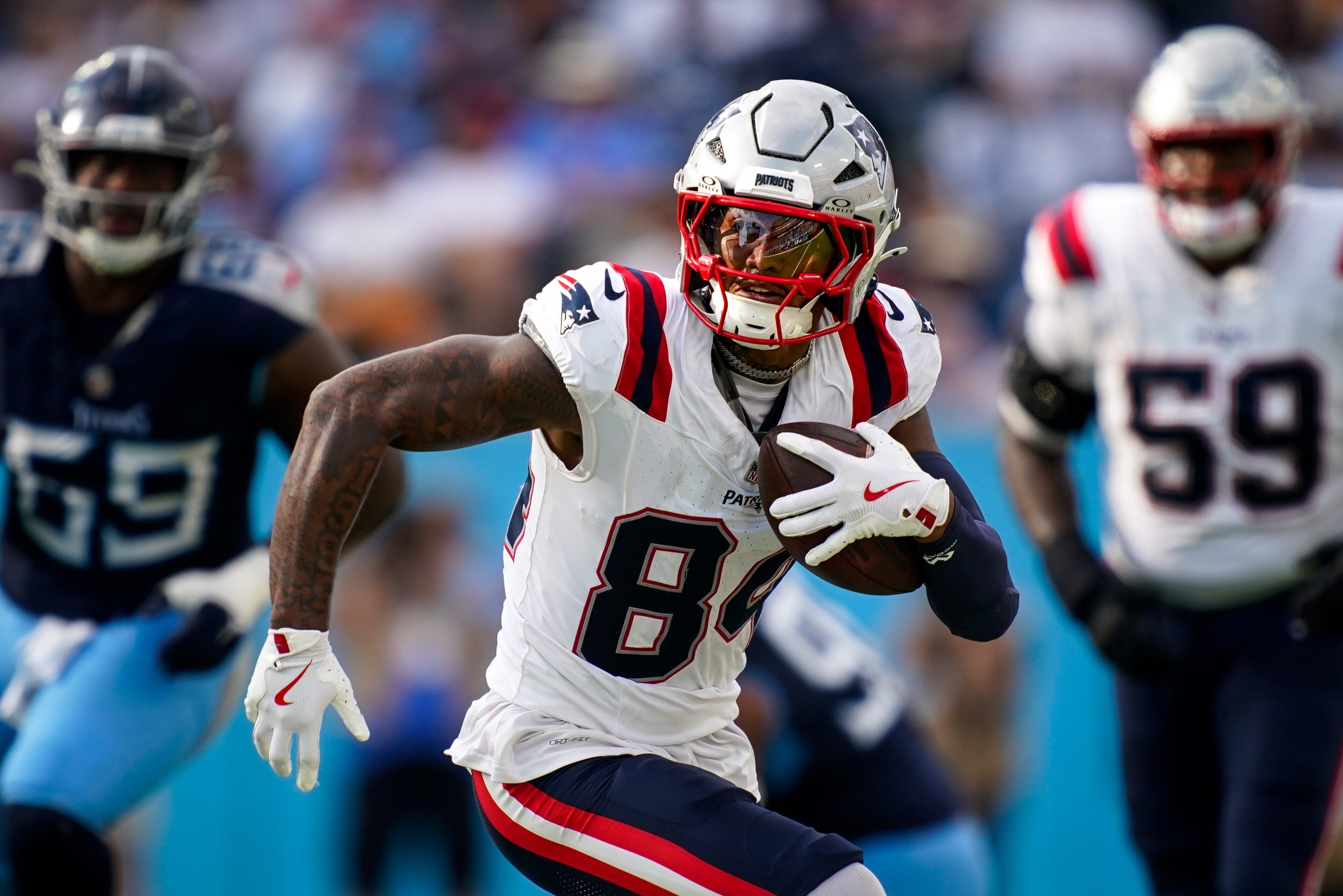 Why Was Kendrick Bourne Benched? Patriots Receiver Watches Team Beat ...