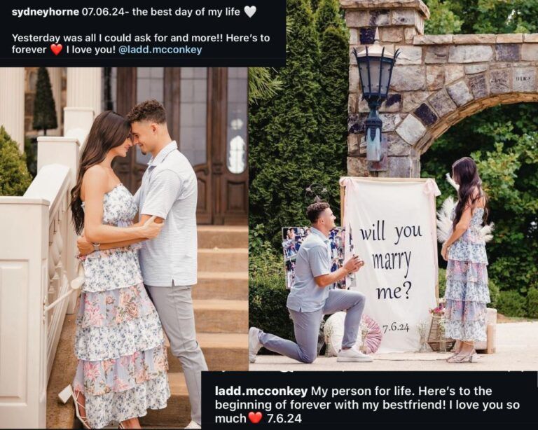 Ladd McConkey’s Girlfriend Sydney Horne Pens Heartfelt Note for ...