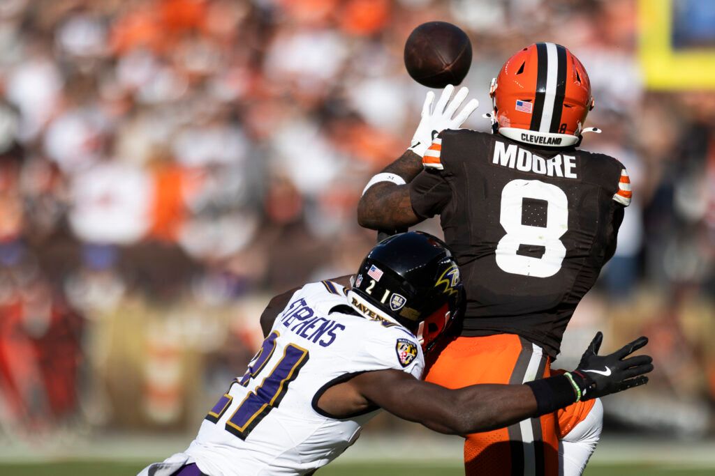 Elijah Moore Fantasy Hub: Week 12 Injury Update, Start/Sit Advice ...