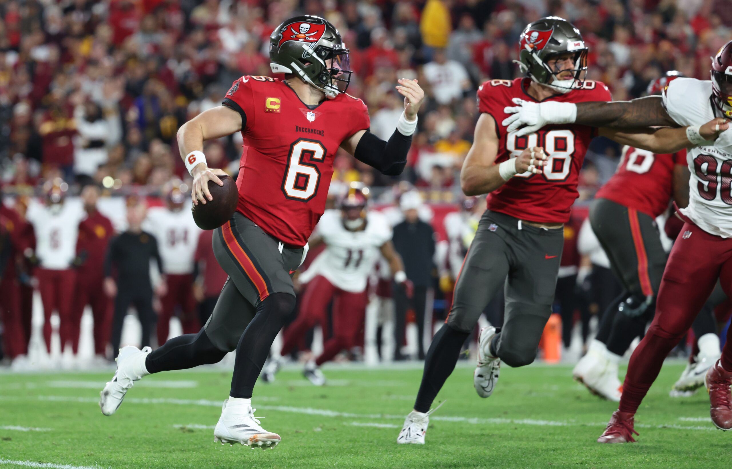 Baker Mayfield's Emotional 4-Word Response to Buccaneers' Shocking ...