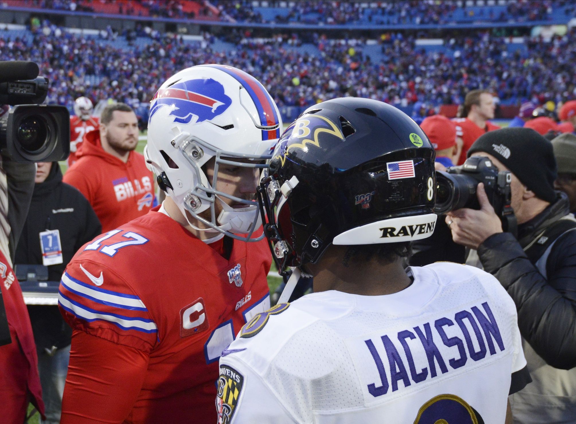 One QB Out of Josh Allen and Lamar Jackson Stands To Break Absurd ...