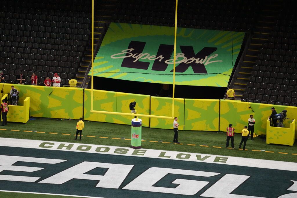 Why Is ‘Choose Love’ Written in the End Zone During Super Bowl 59? NFL ...