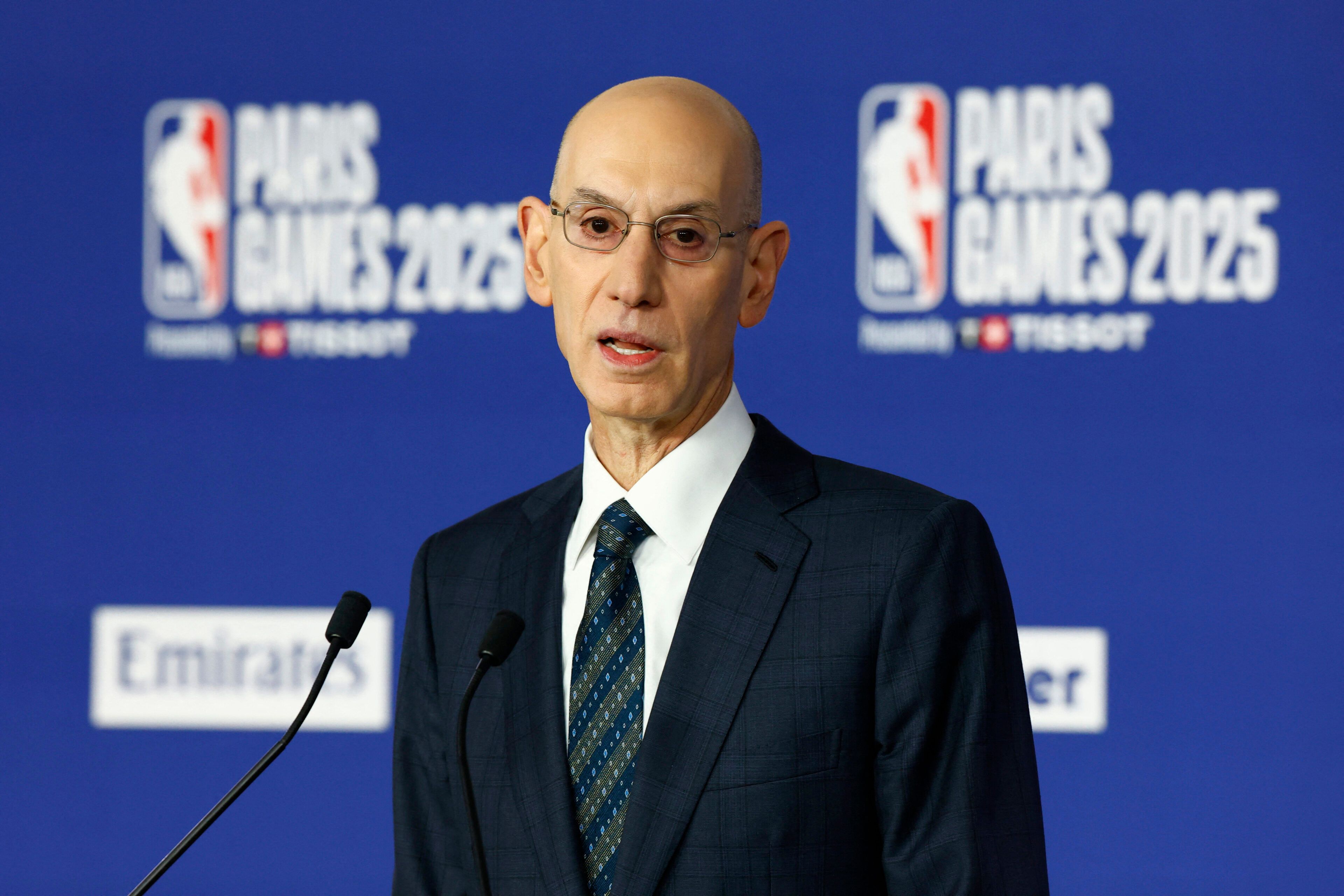 NBA Commissioner Explains Why He Didn’t Veto Lakers-Mavericks Luka ...