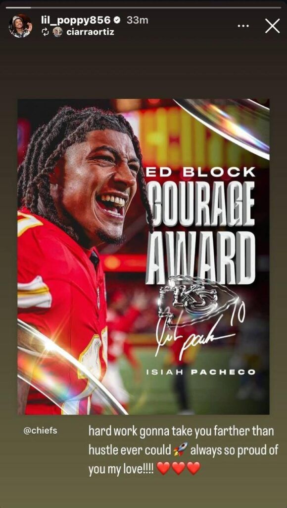 Chiefs Star Isiah Pacheco’s Girlfriend Shares Encouraging Message After ...