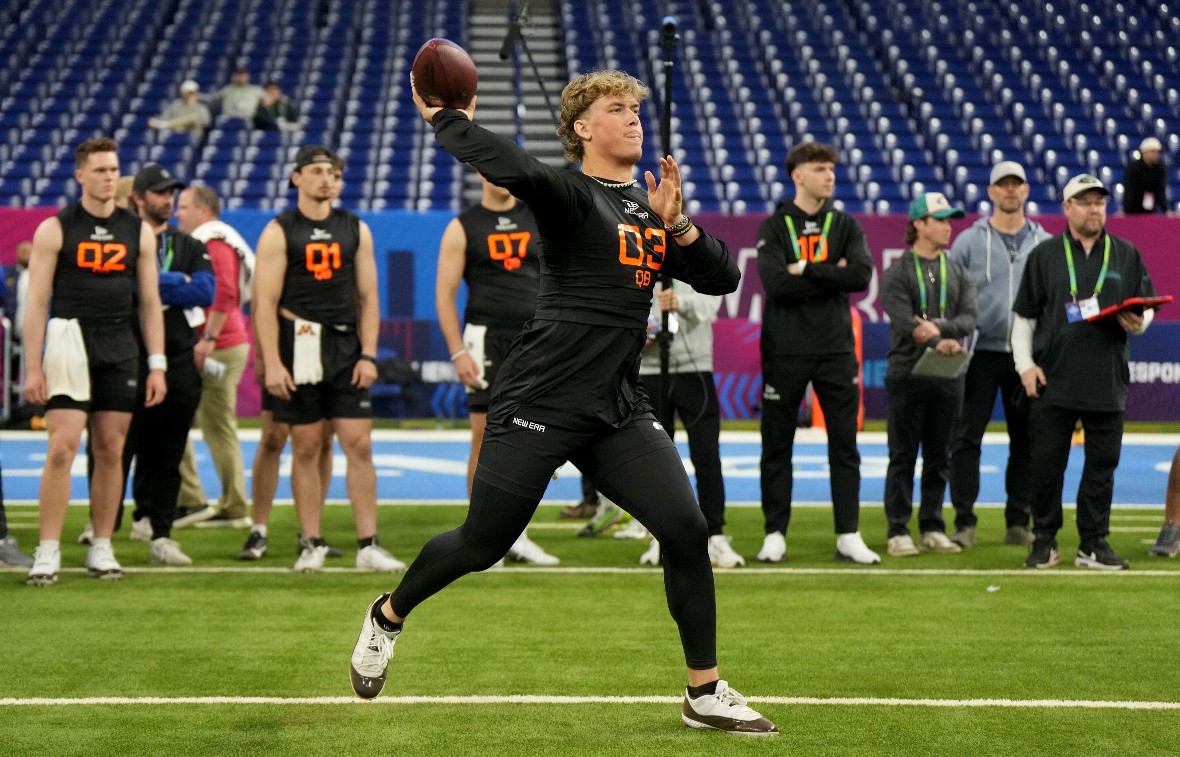 Ranking Top QB Performances at 2025 NFL Combine: Jaxson Dart Shines ...