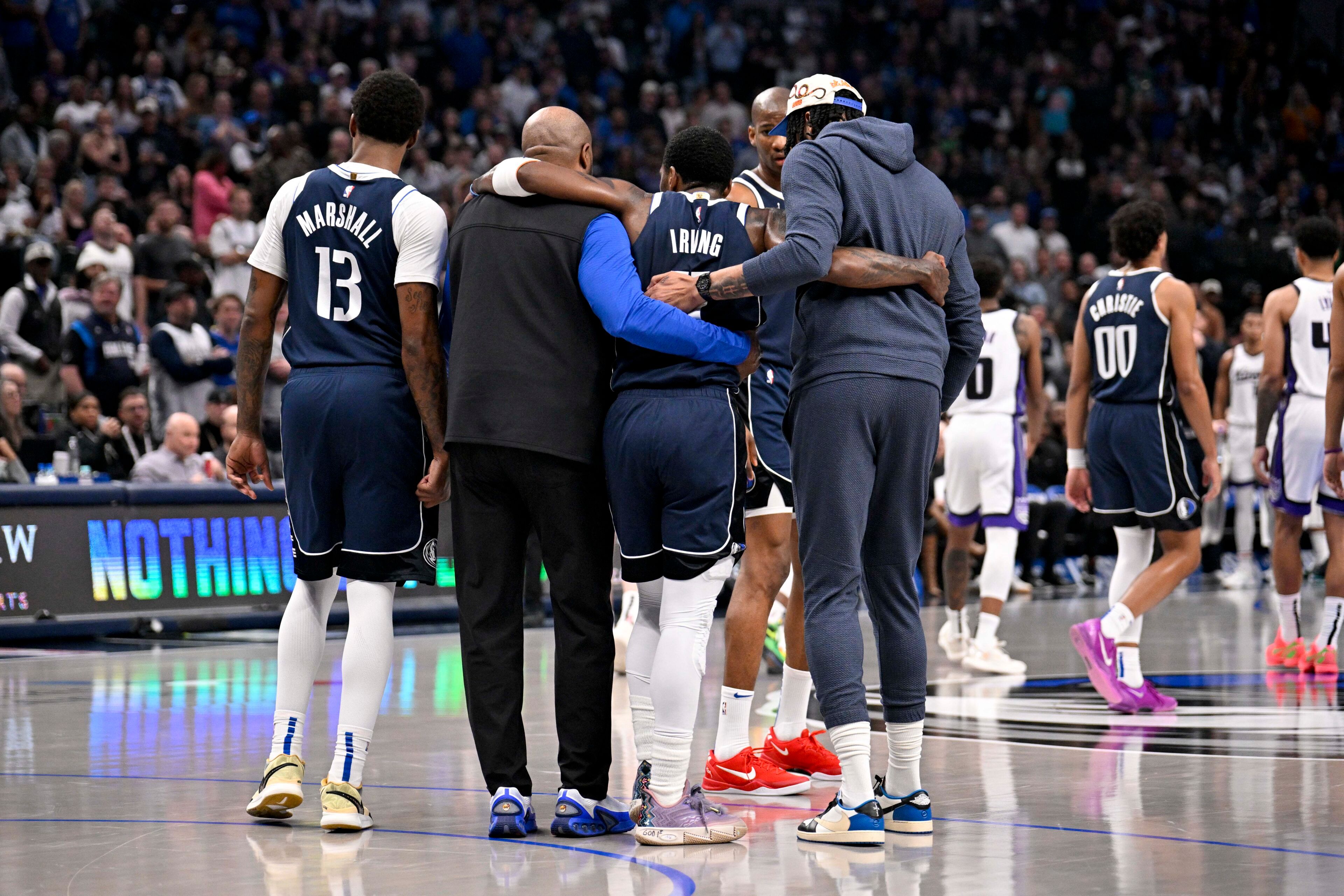 NBA Insider Blames Nico Harrison for Kyrie Irving’s Tragic ACL Tear as Mavericks Star’s Injury ...