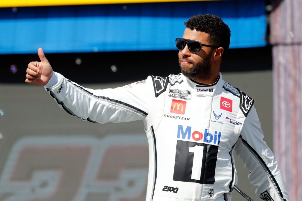 Bubba Wallace’s B-2 Stealth Bomber-Themed Paint Scheme Leaves NASCAR Fans Awestruck: 'Oh My God ...