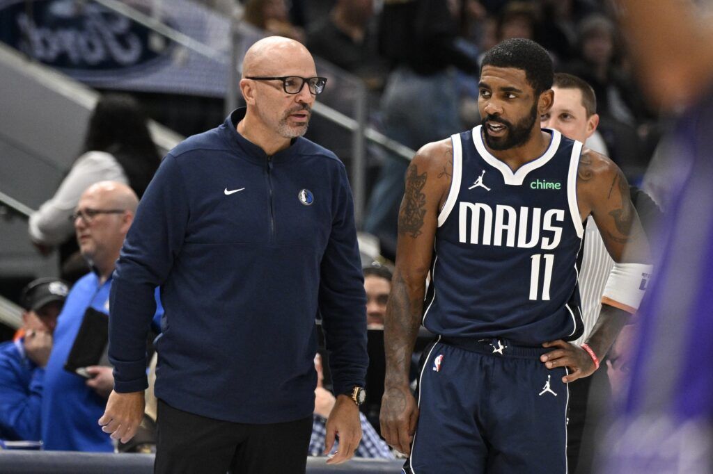 'So the F*** What?' - Kyrie Irving Addresses Fans Blaming Mavs HC Jason Kidd for Veteran Star's ...