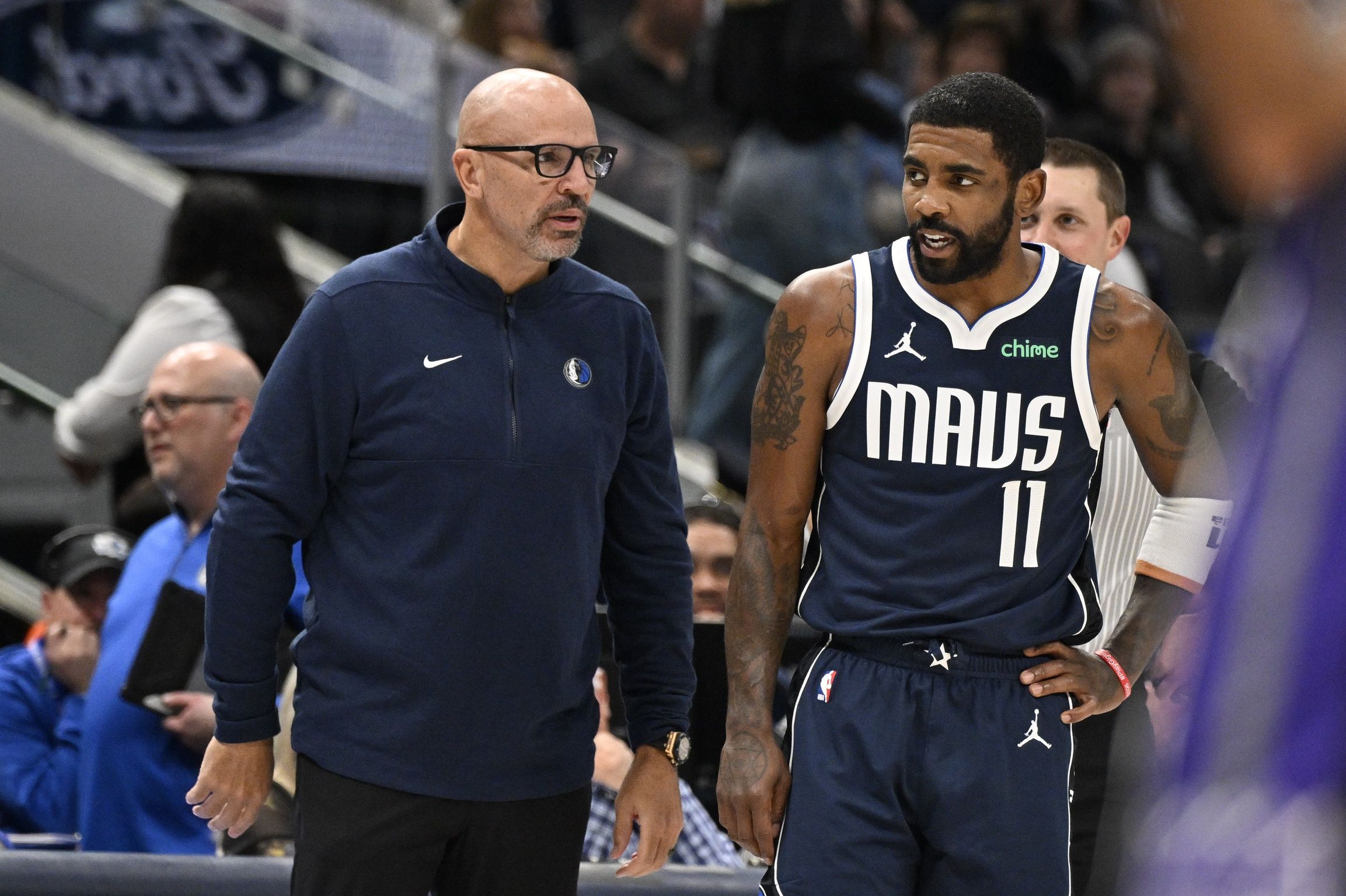 'So the F*** What?' - Kyrie Irving Addresses Fans Blaming Mavs HC Jason ...