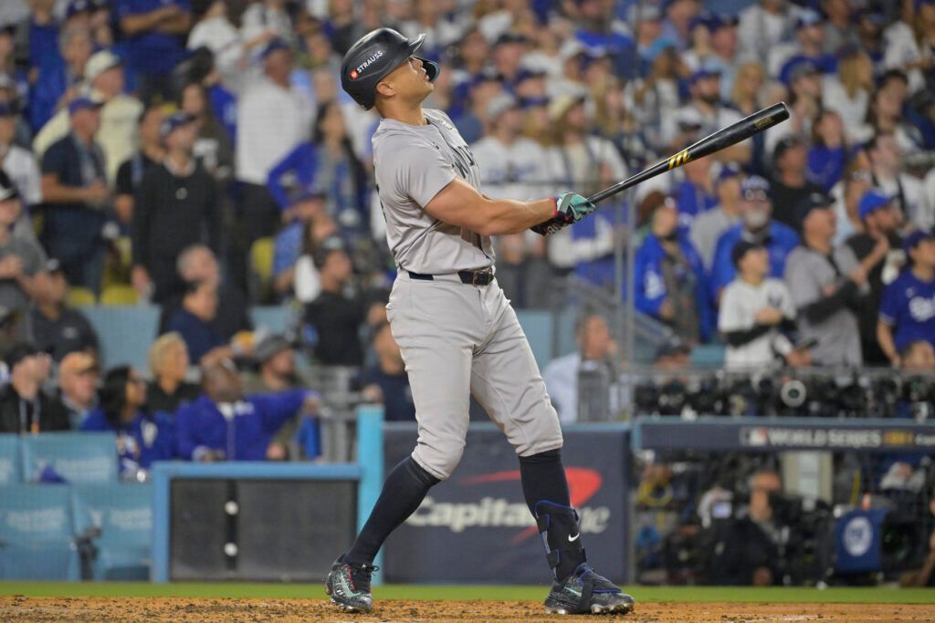 Giancarlo Stanton Breaks Silence on Speculations About Torpedo Bats ...