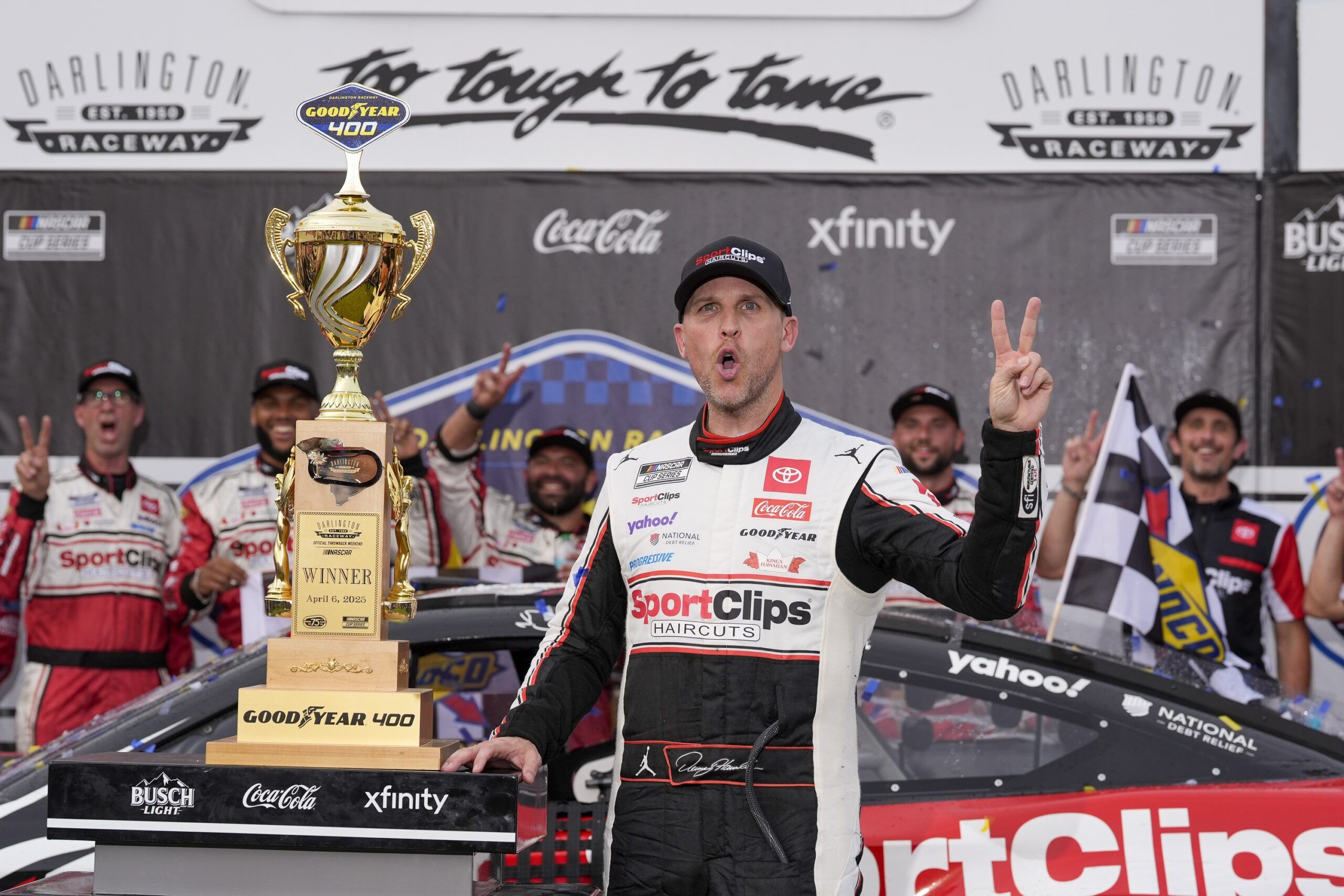 Michael Jordan Makes Feelings Clear on Denny Hamlin's NASCAR Success