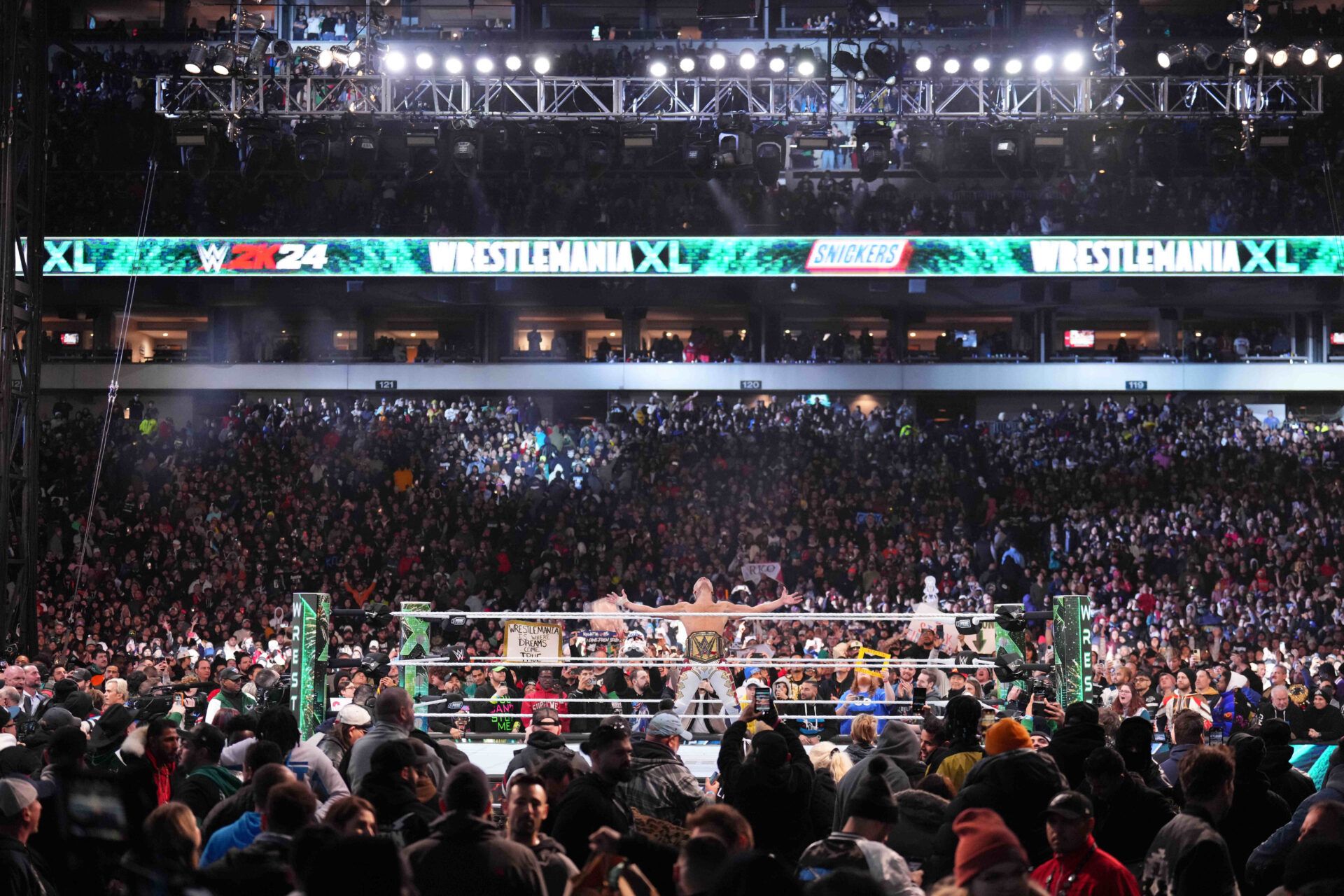 ‘I’m Pumped,' 'Those SCREENS’ -- WrestleMania 41 Stage Leak Sends Fans ...