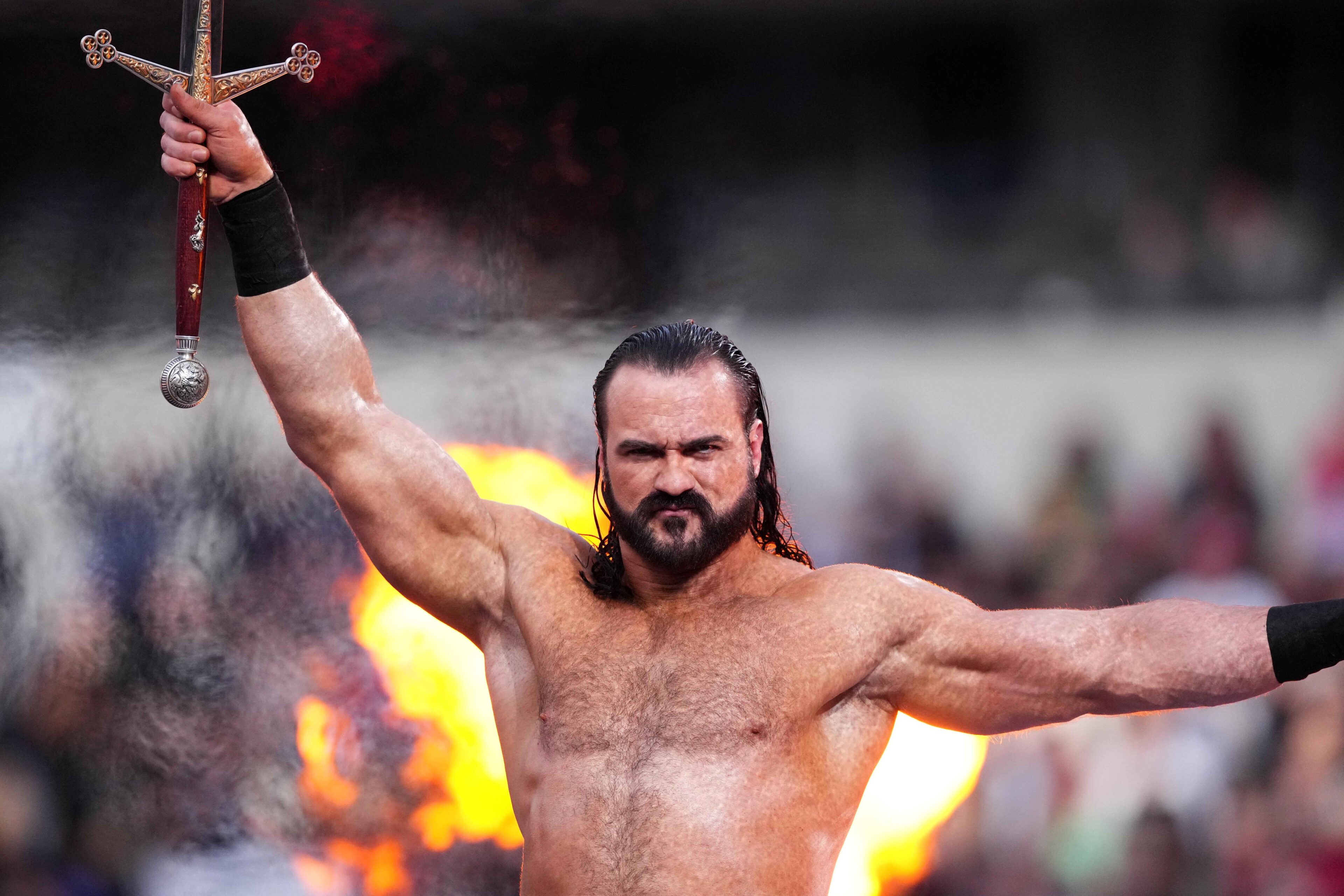 ‘Bored at Work’ -- Drew McIntyre Goes Viral for Selfie During WrestleMania 41 Match
