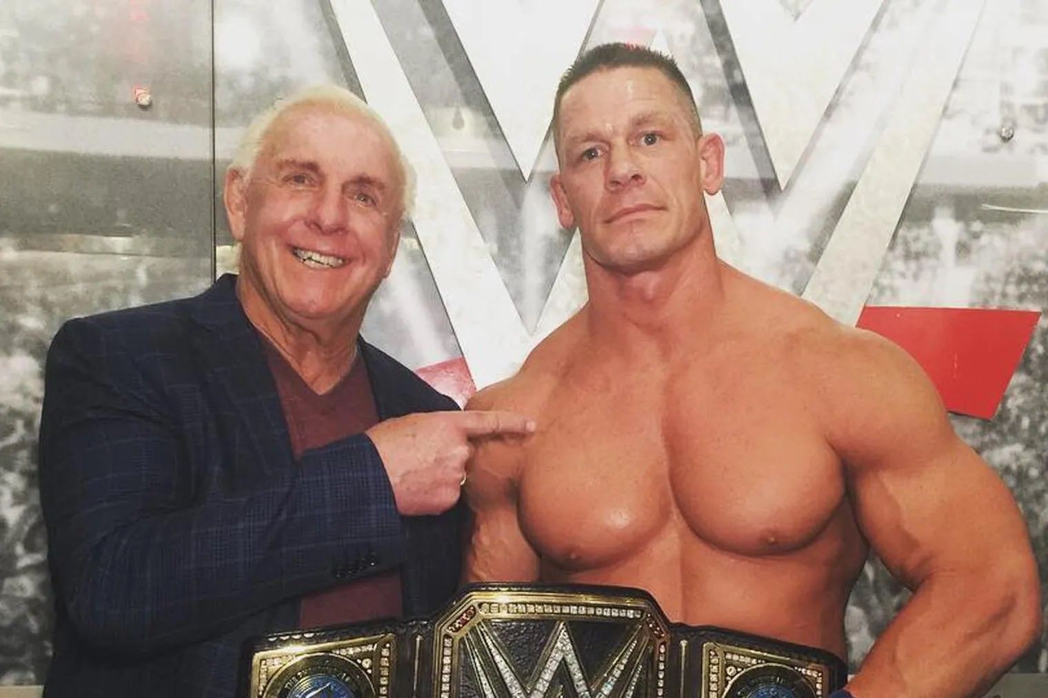 'Say It Without Crying' - WWE Fans Heckle Ric Flair After John Cena ...