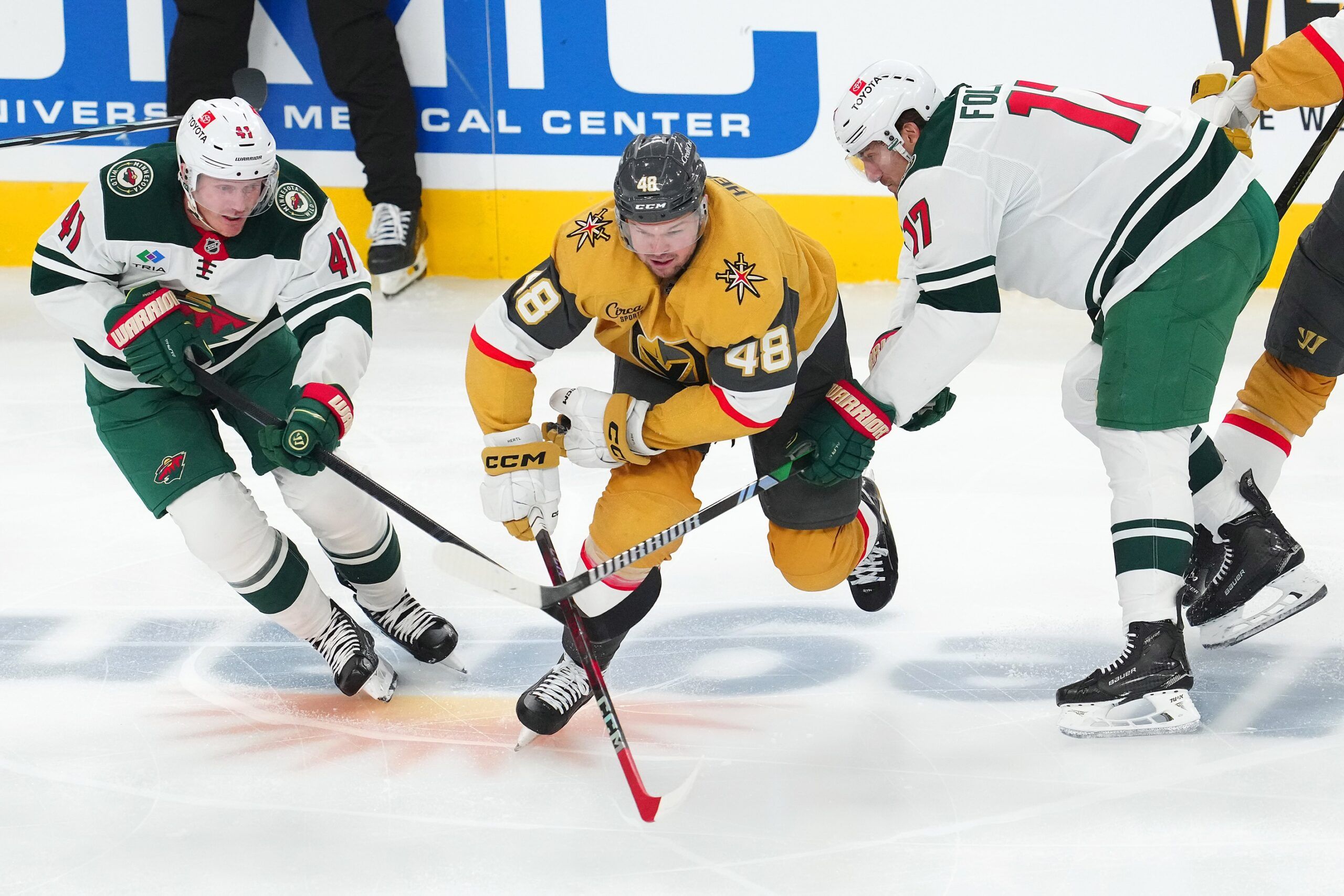 Minnesota Wild vs. Vegas Golden Knights Projected Lineups for Game 2 ...