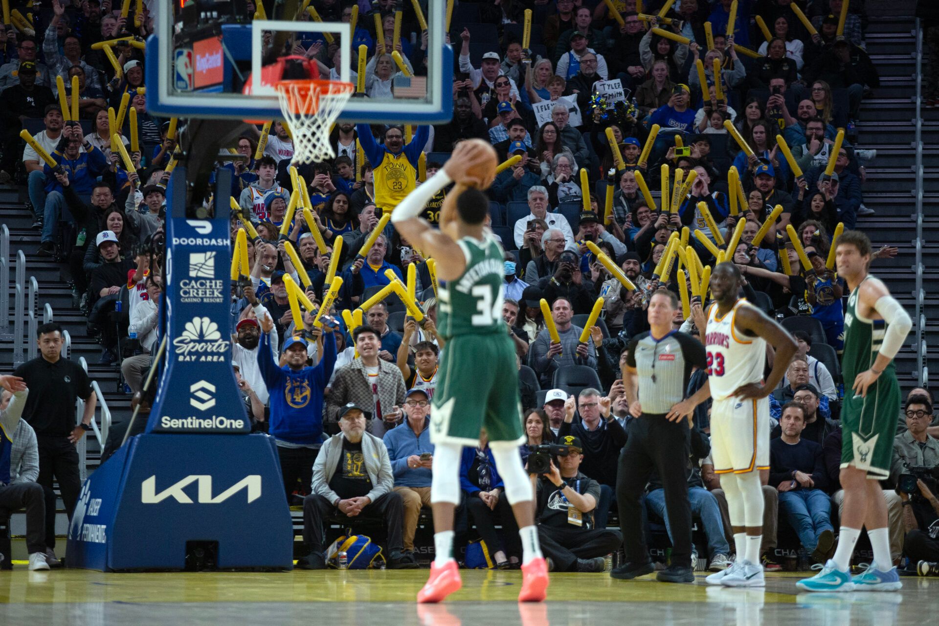 WATCH: Pacers Fan Goes Viral for Trolling Giannis Antetokounmpo Mid-FT