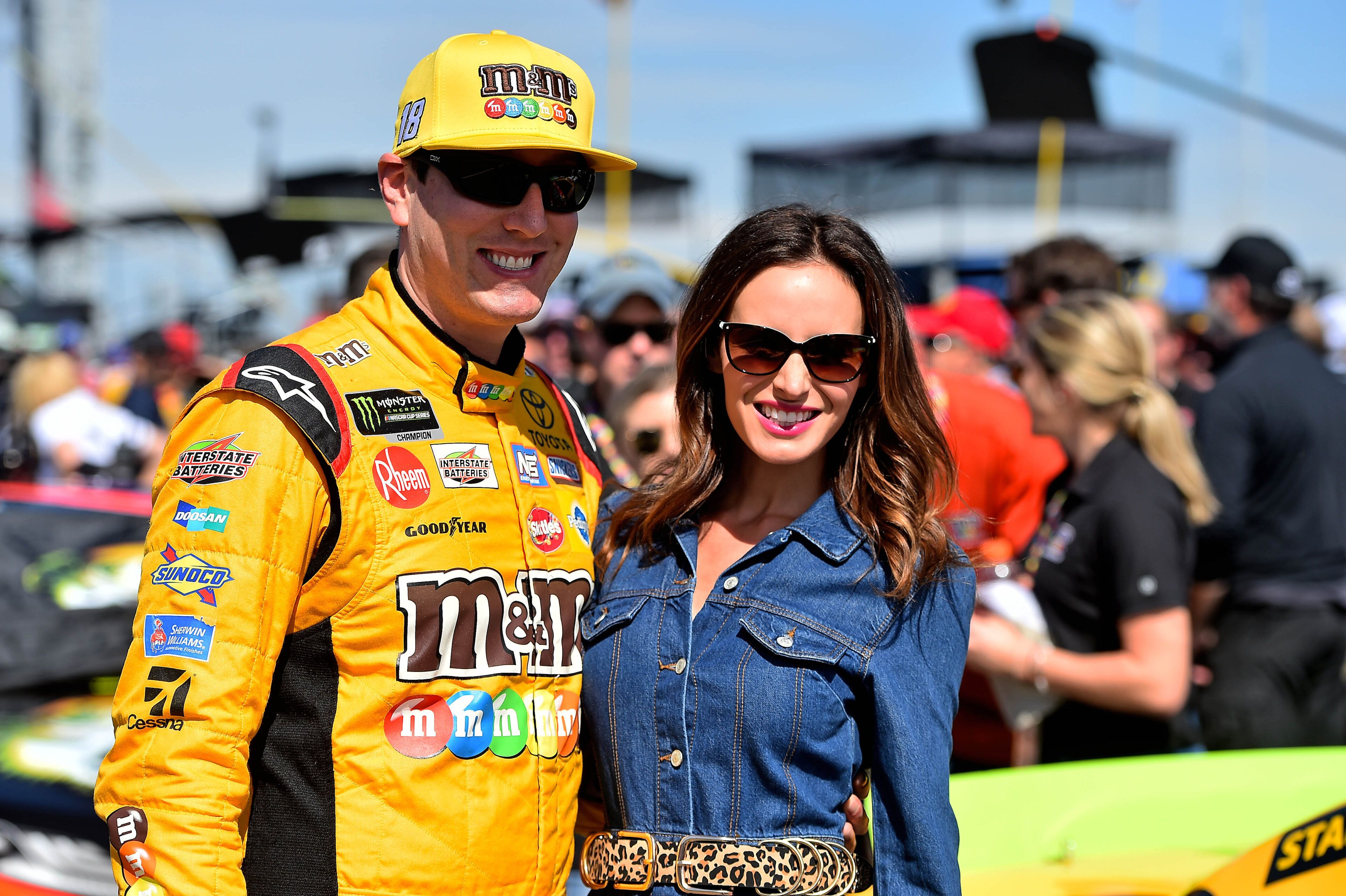 NASCAR’s Power Couple Kyle Busch and Wife Samantha Steal the Spotlight ...