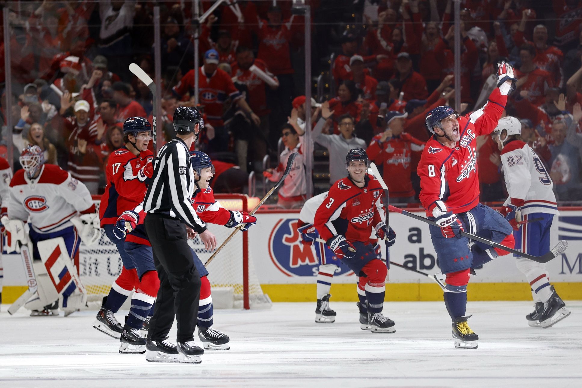 Montreal Canadiens vs. Washington Capitals Projected Lineups for Game 2 NHL Playoffs 2025 | PFSN