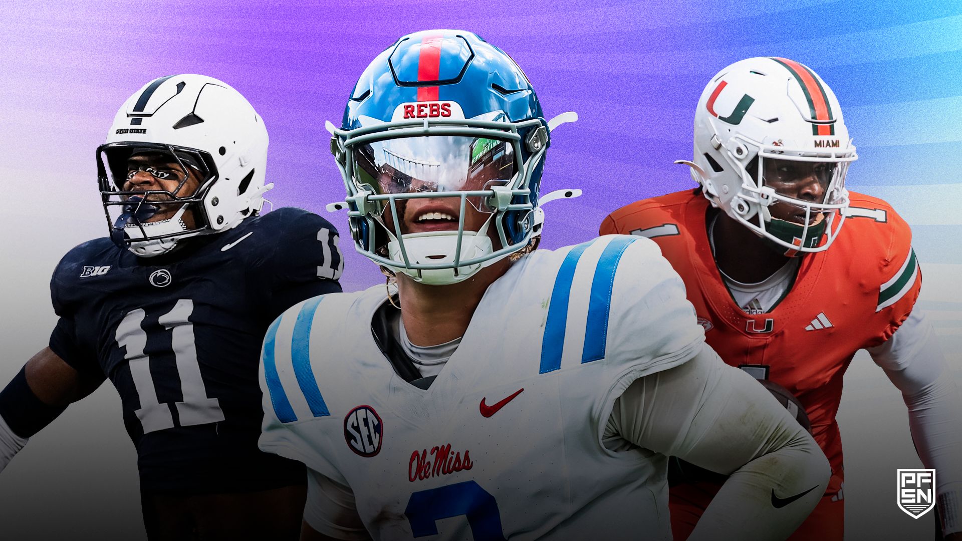 PFSN's Top 100 NFL Draft Prospect Big Board: Abdul Carter, Cam Ward, Travis Hunter Highlight ...