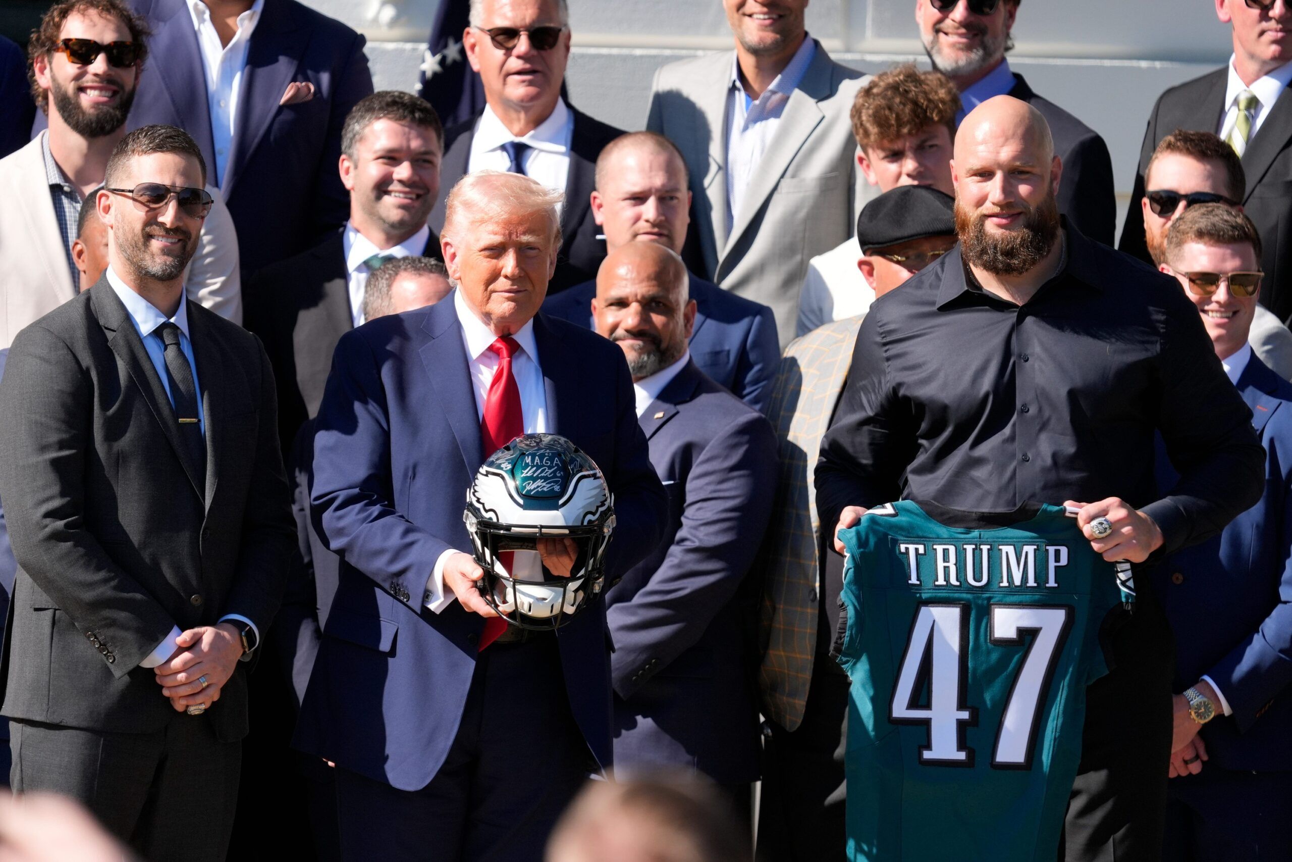 Which Eagles Skipped the White House Visit With President Trump? Jalen ...