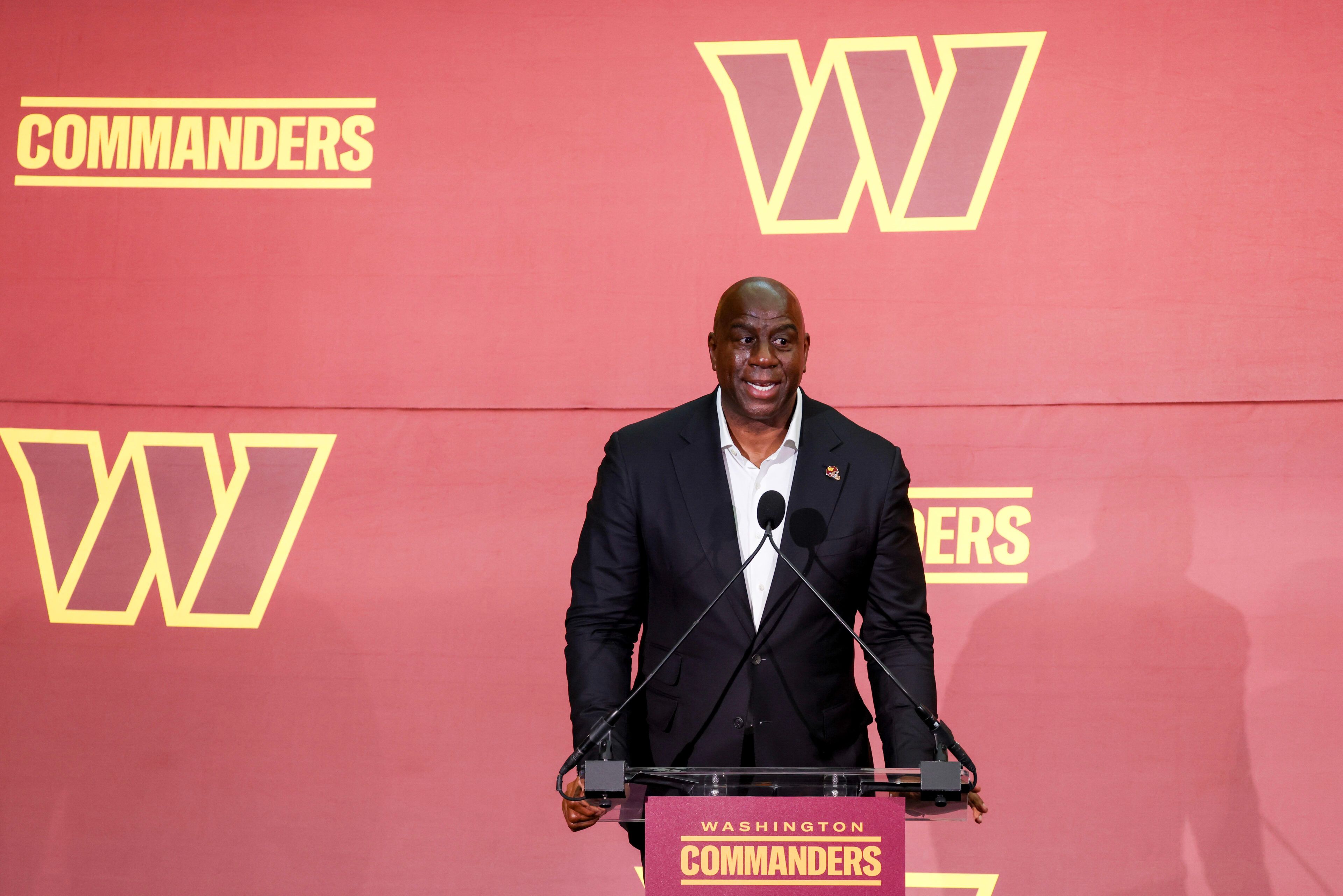 Commanders Owner Magic Johnson Breaks Silence On the Team’s Return To ...