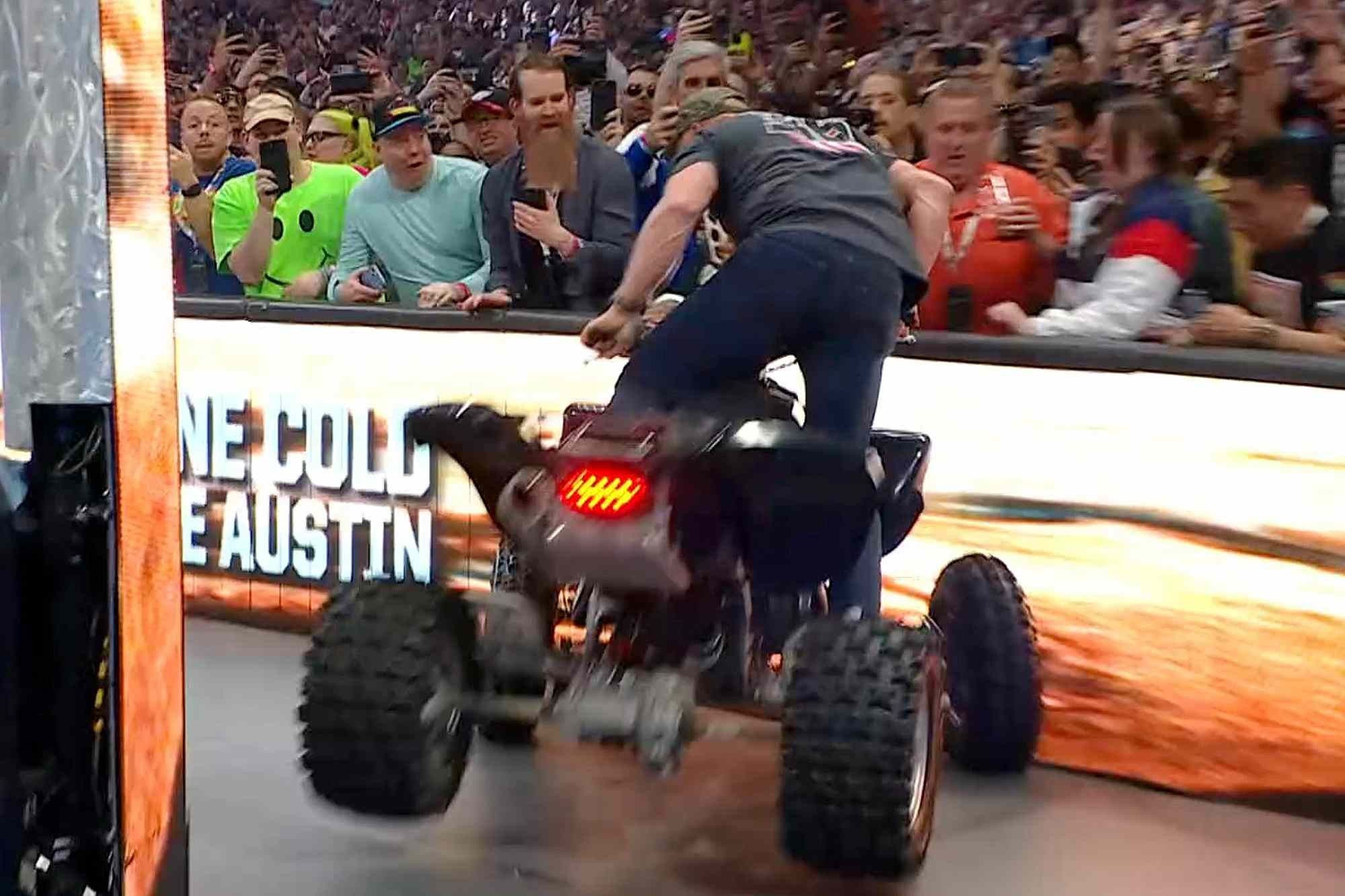 Unfortunate WrestleMania ATV Crash Details Revealed By Stone Cold Steve ...