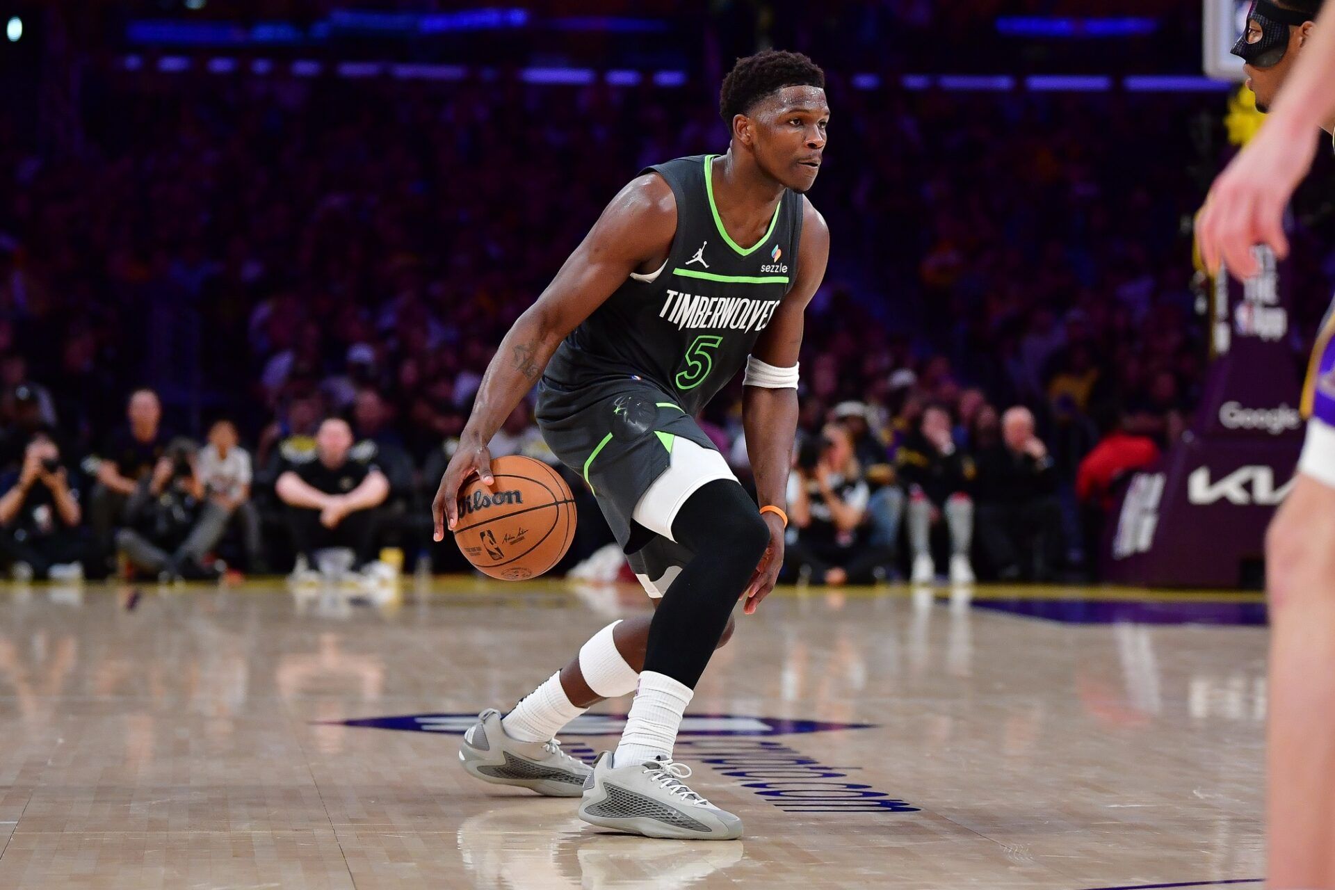 Anthony Edwards Makes Mockery of Shannon Sharpe’s ‘Lakers in 5’ Meme ...