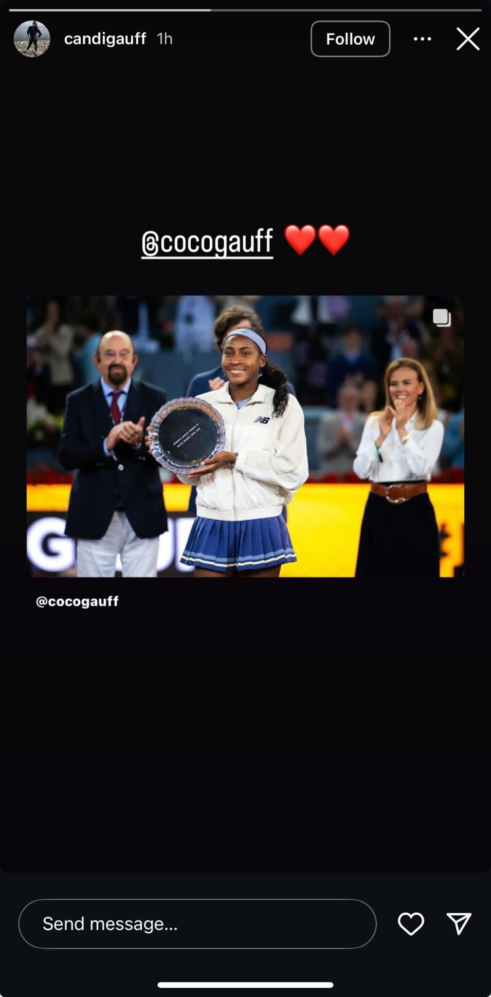 Coco Gauff's Mother Candi Sends Her Love As American Makes "Proud ...