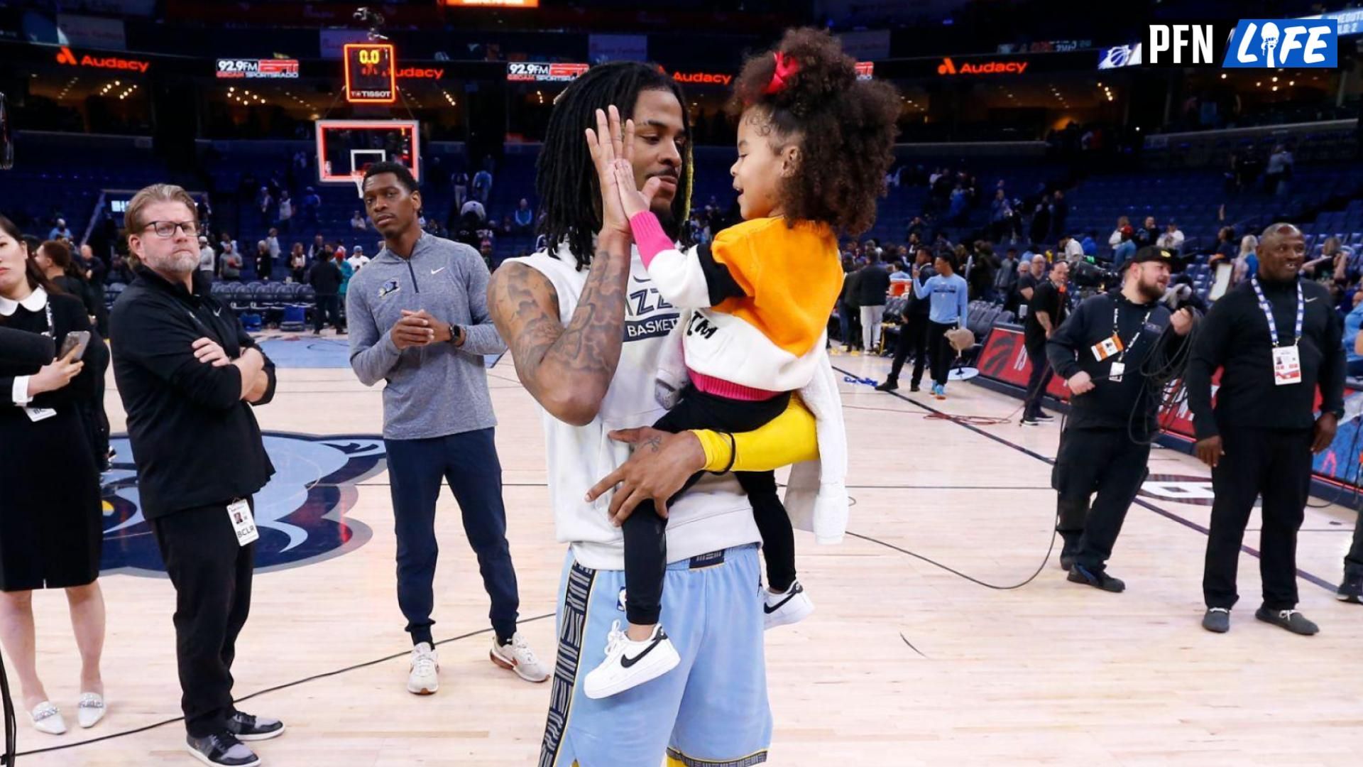 Ja Morant's Daughter Kaari Steals the Show with Adorable Golf Cart Moment