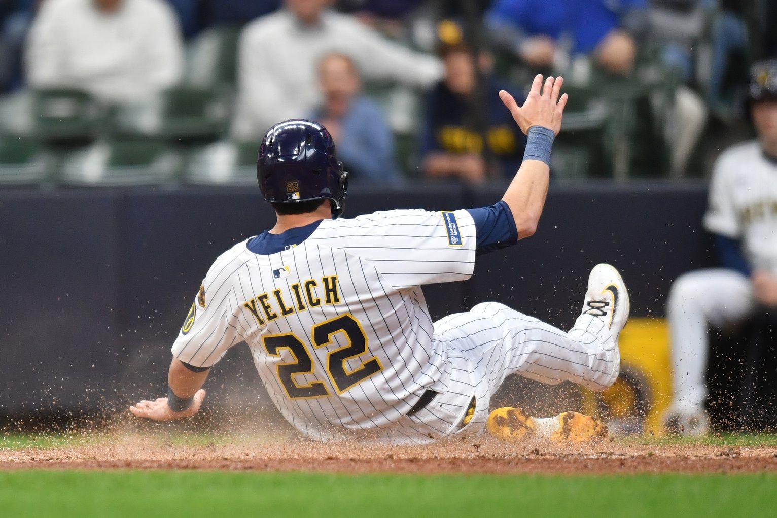 Christian Yelich Hits Career Milestone As Brewers Teammate Narrowly ...